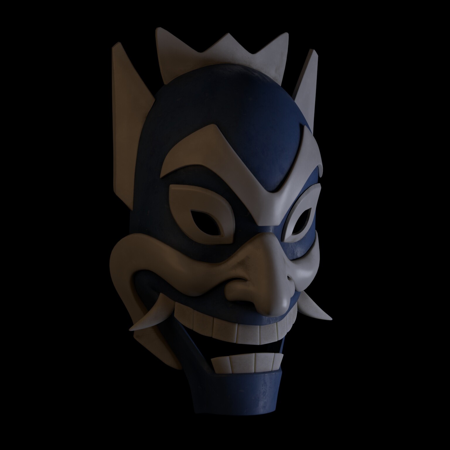 Luigi Fitzgerald - ATLA: Blue Spirit Mask Revisited