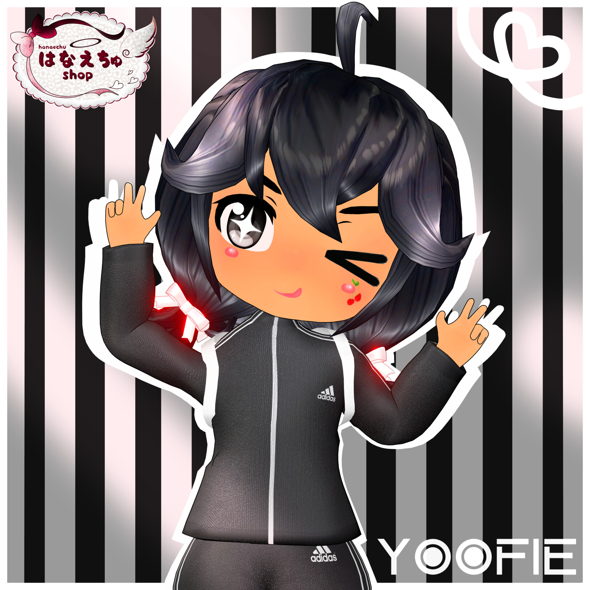 ArtStation - Chibi Vtuber 3D model