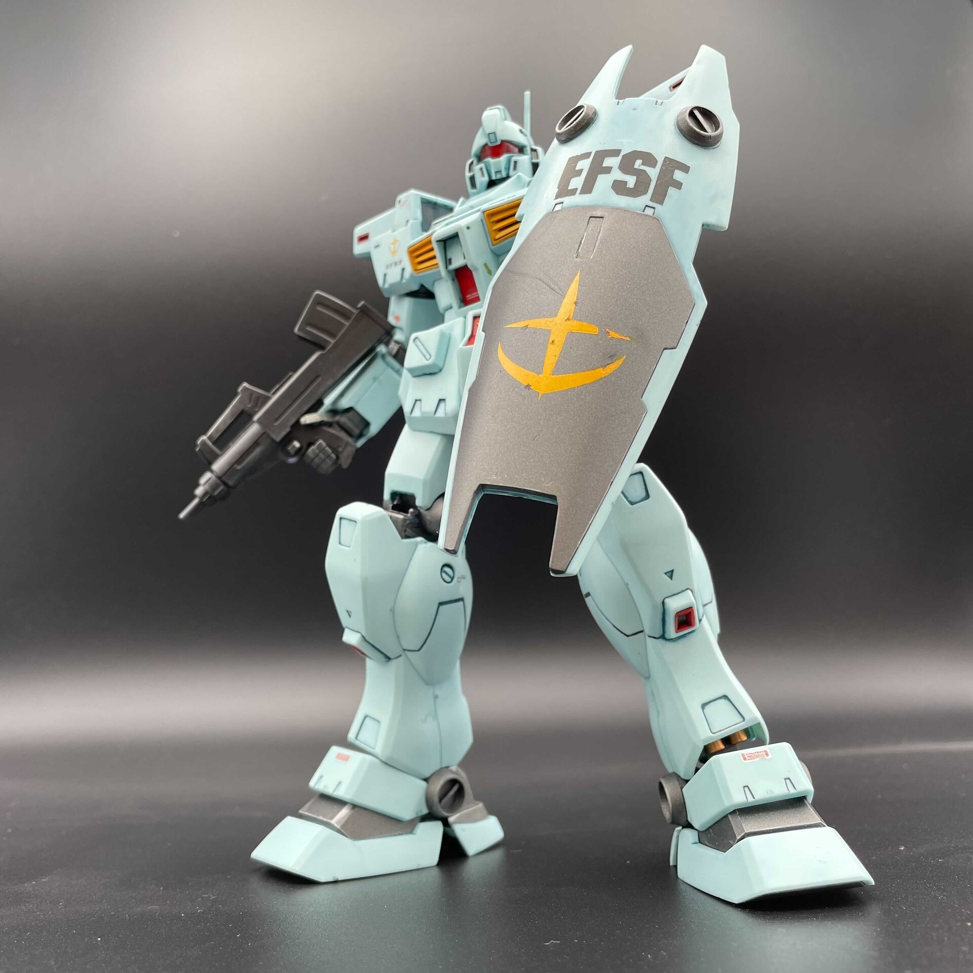 ArtStation - RGM-79N GM CUSTOM E.F.S.F Hi Spec Mobile Suit