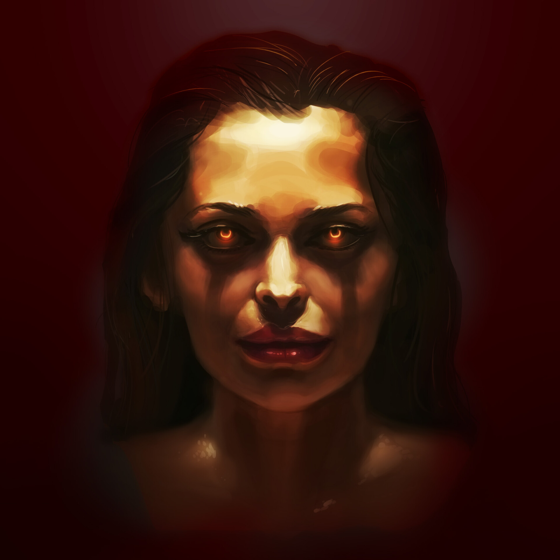 ArtStation - Vampire Lady - Portrait /Digital Painting/