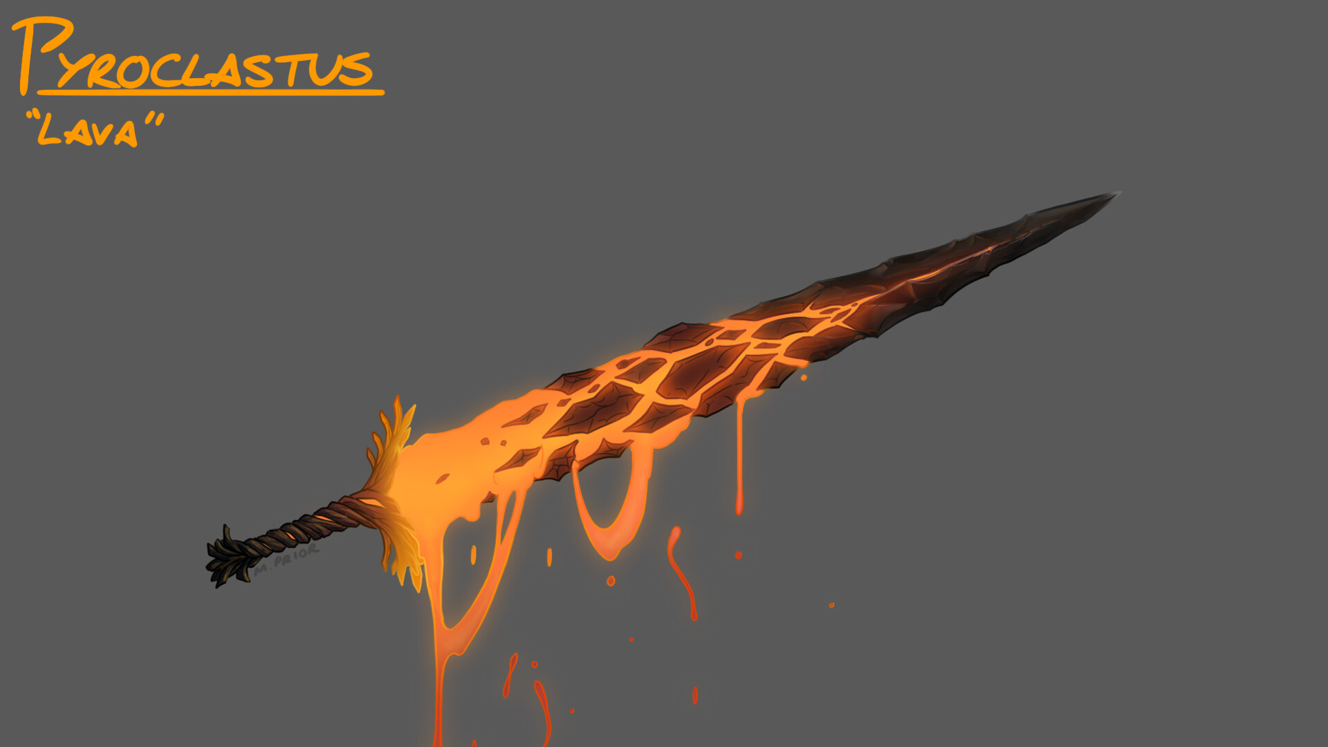 ArtStation - Swordtember 5 - Lava