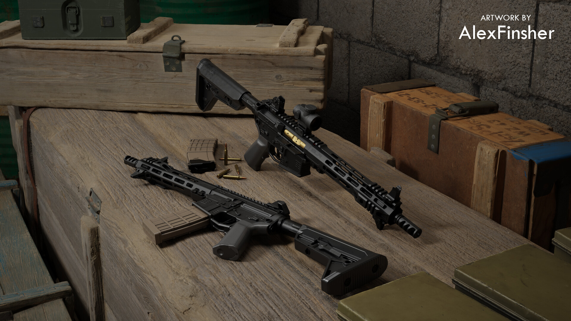 ArtStation - SLR AR-15