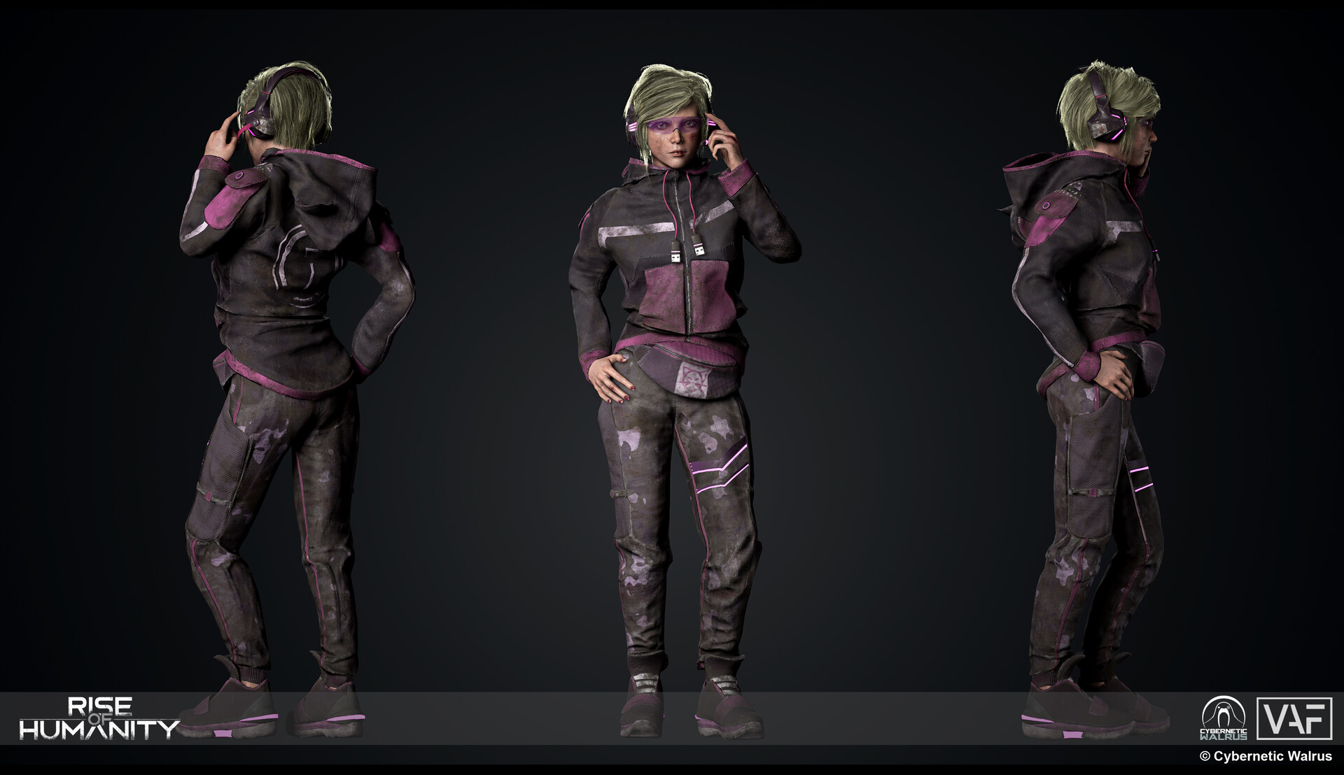 Jennifer Blömeke - The Hacker - Rise of Humanity