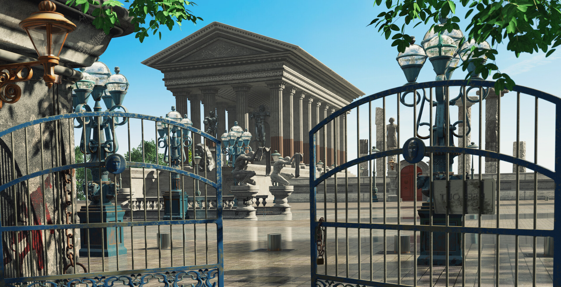 ArtStation - City roman style