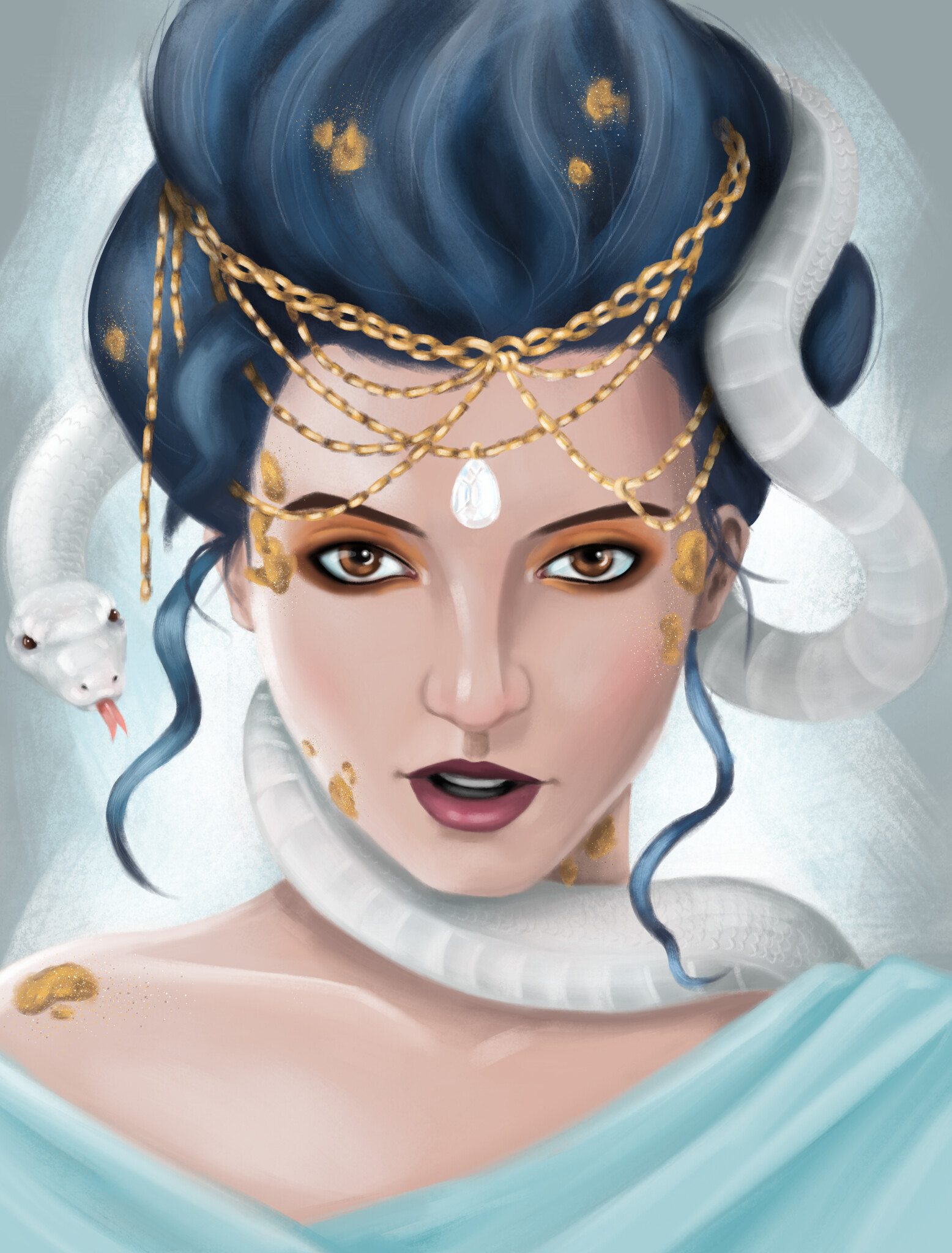 ArtStation - Queen of snakes