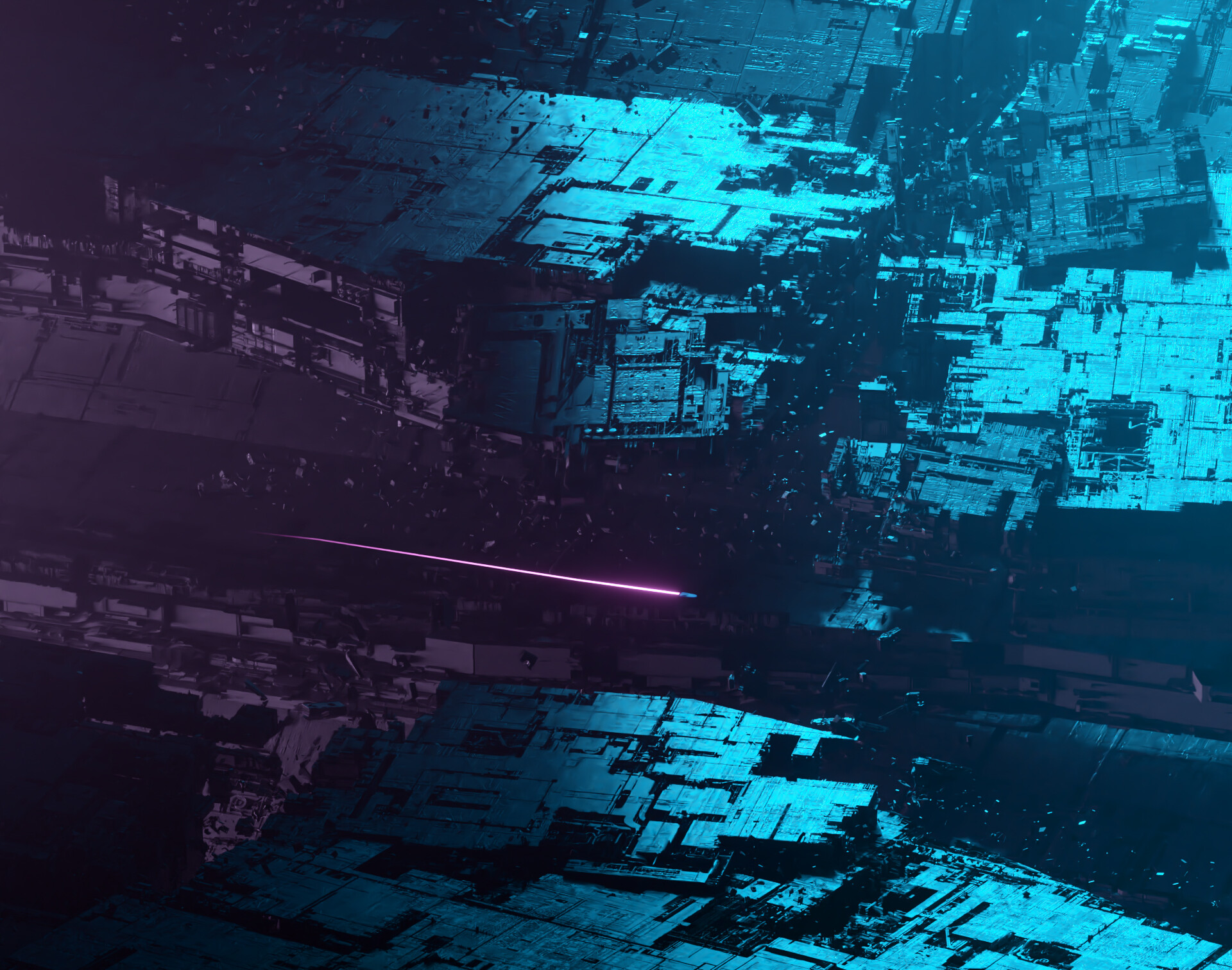 Stanislav Verbitsky - Ship/space concept sketches -- July