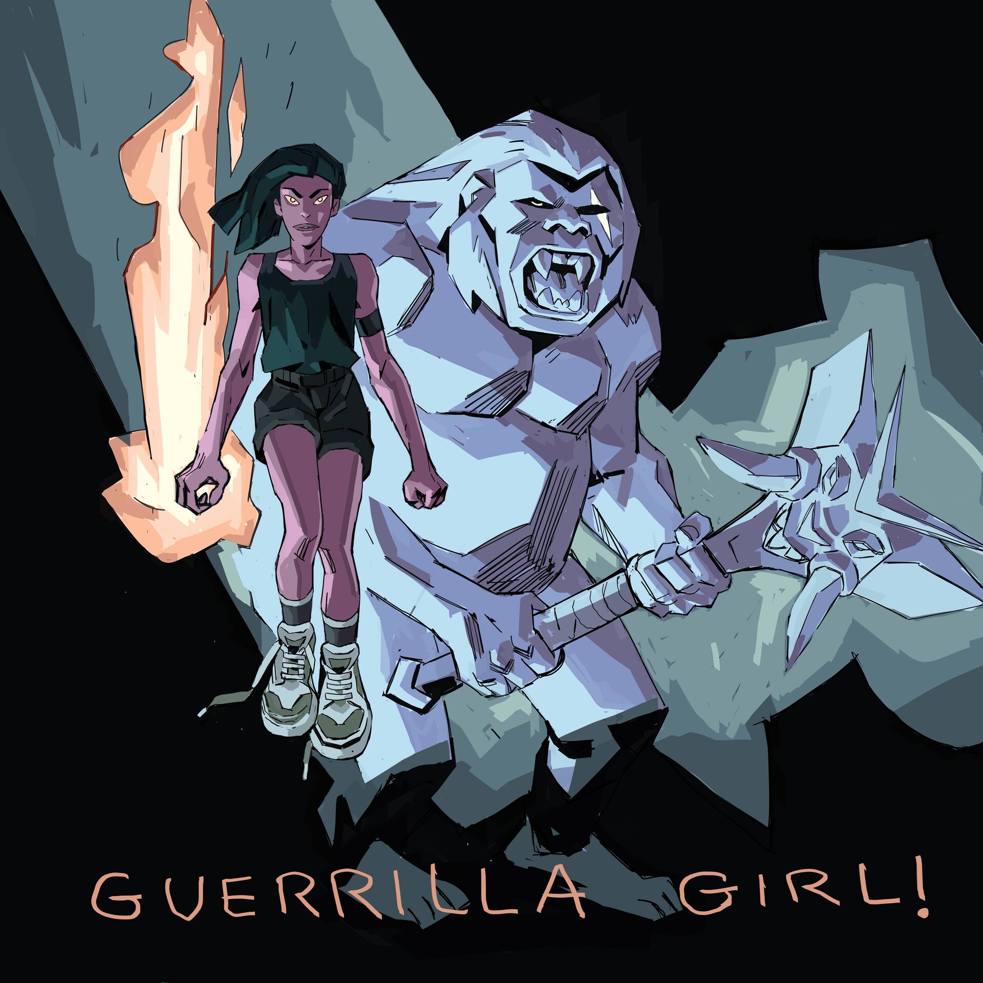 ArtStation - GUERILLA GIRL