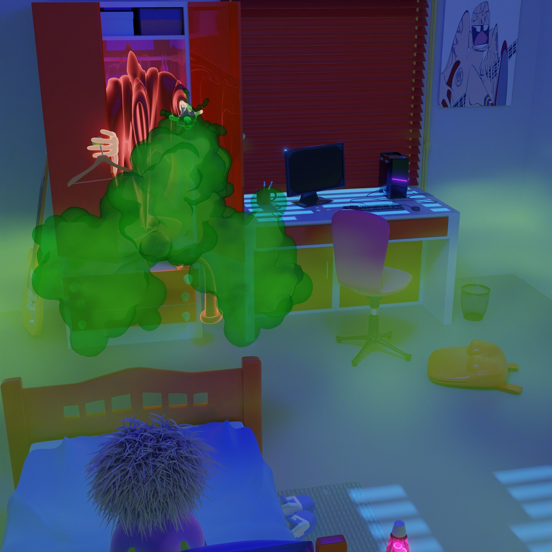 ArtStation - Laundry Monster