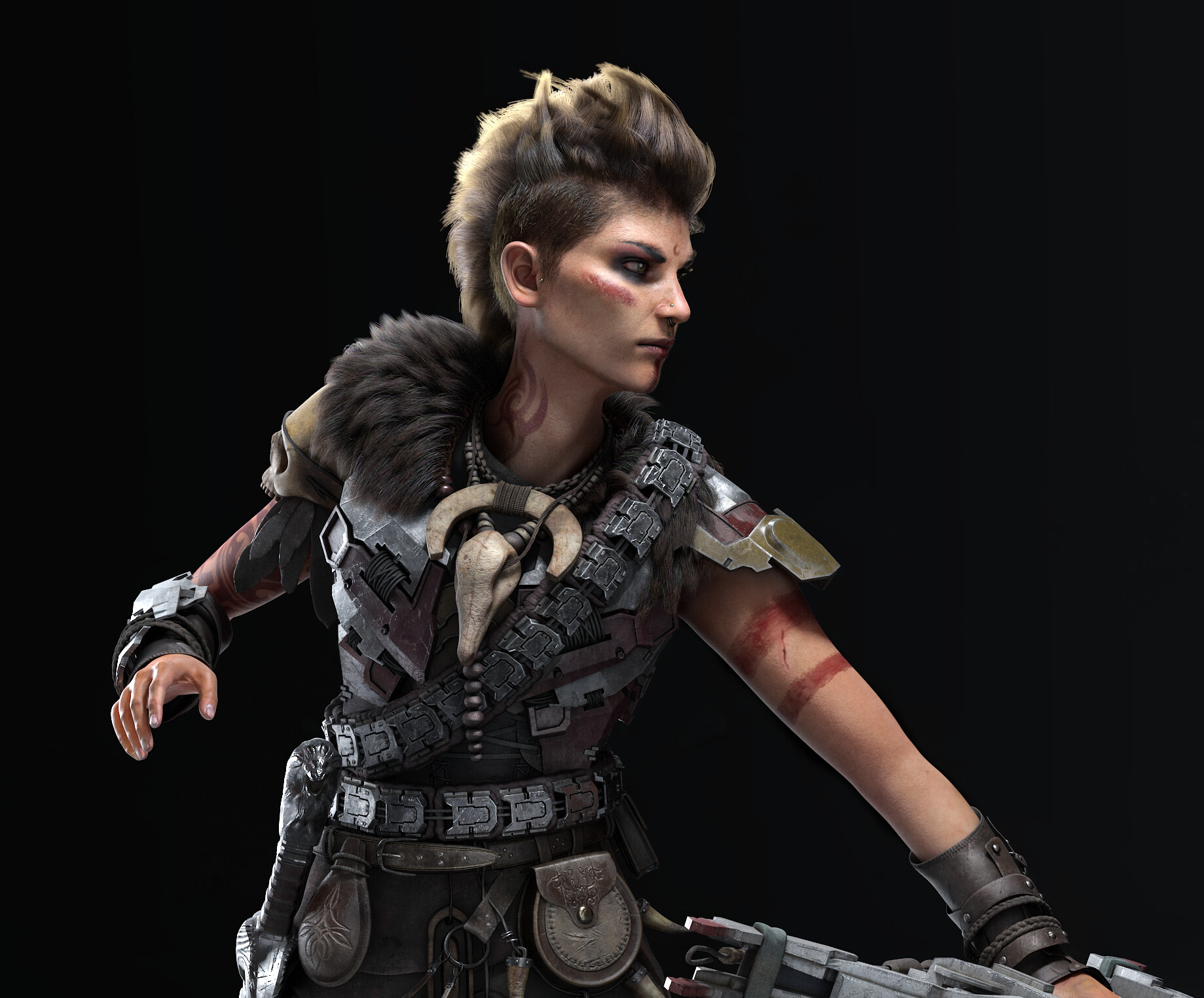 ArtStation - Warrior - 3D Modeling & Asset