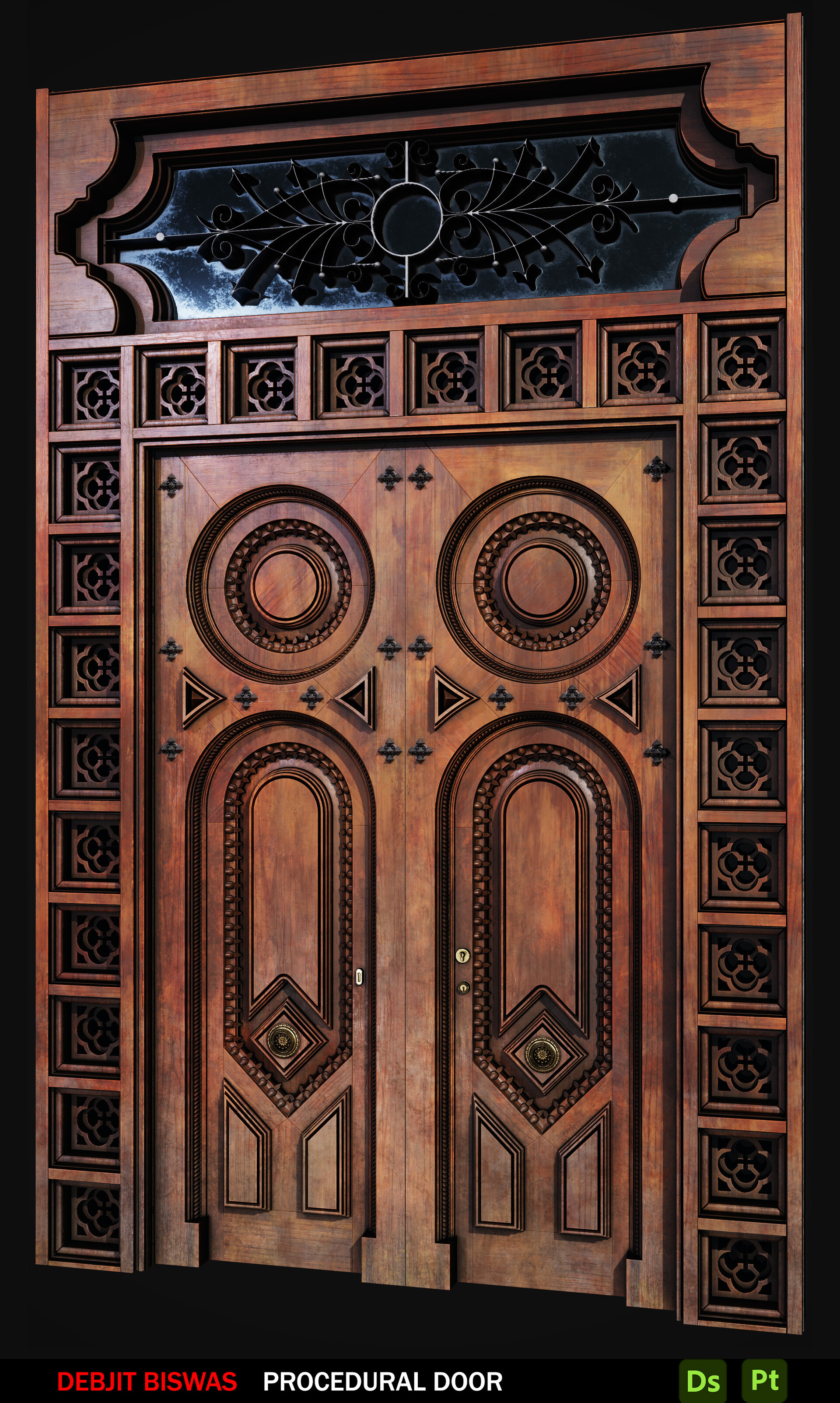 ArtStation - Procedural Door Material