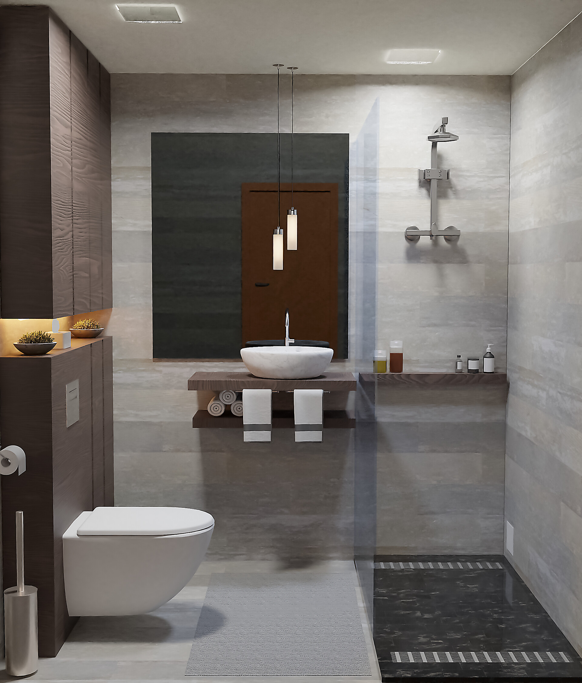 ArtStation - ArQVIS for arquiteture and interior deco - Bathroom