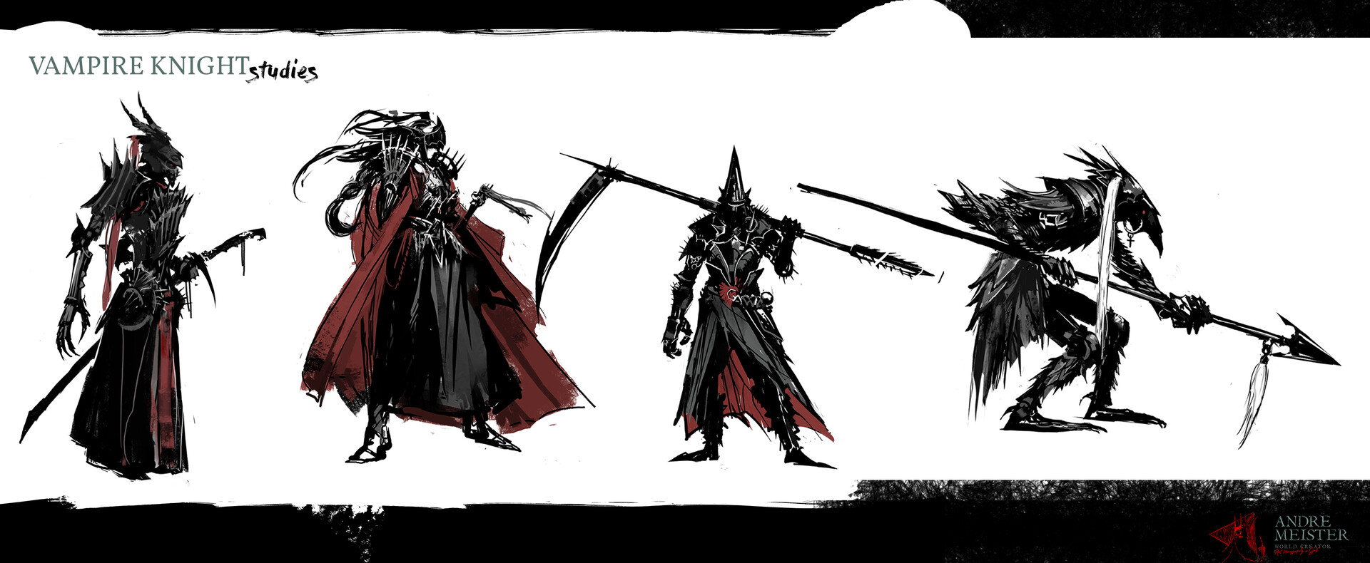 ArtStation - Vampire Knight Studies