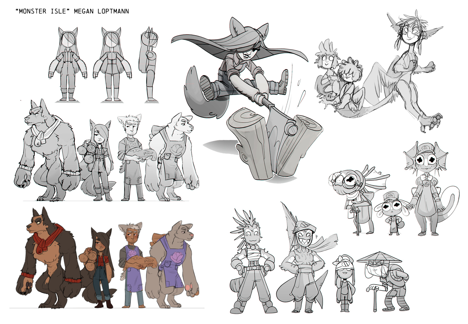ArtStation - Monster Isle