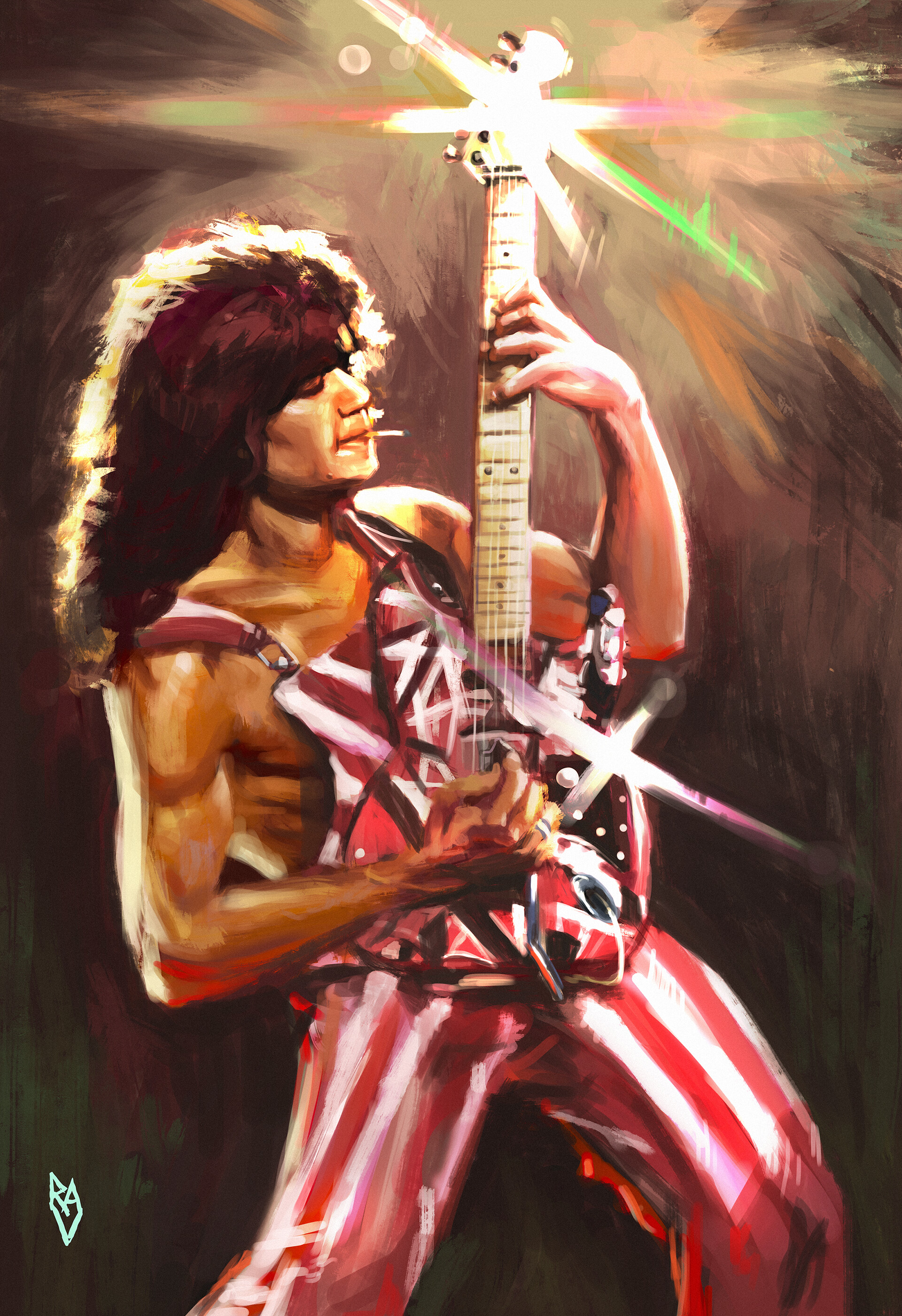 ArtStation - Eddie Van Halen