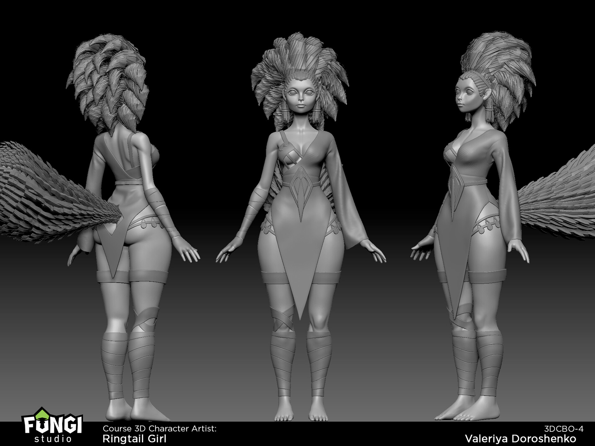 Valeriya Doroshenko - Ringtail Girl