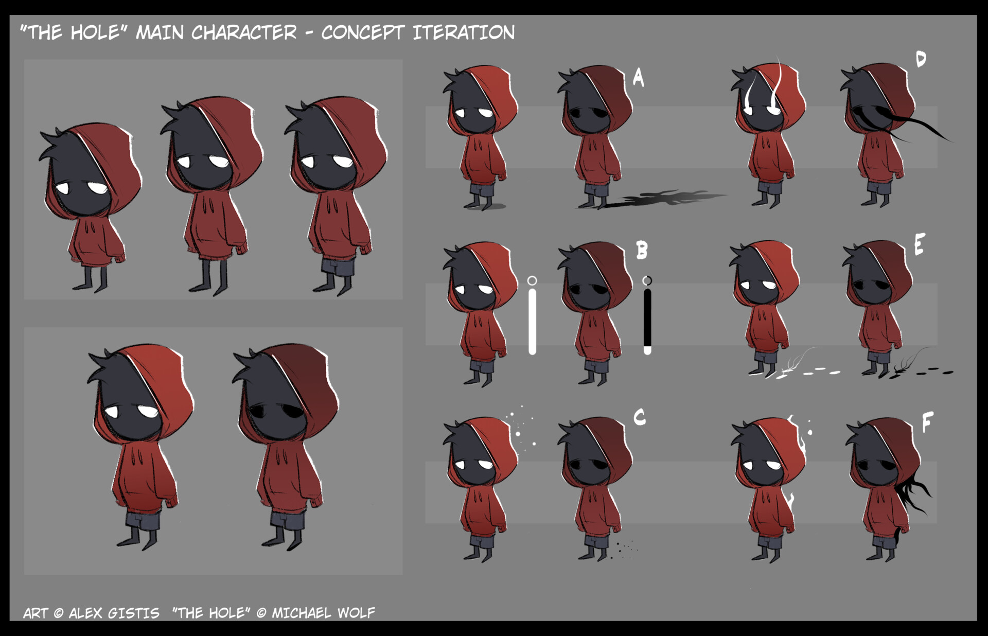 ArtStation - "The Hole" - Character Iteration