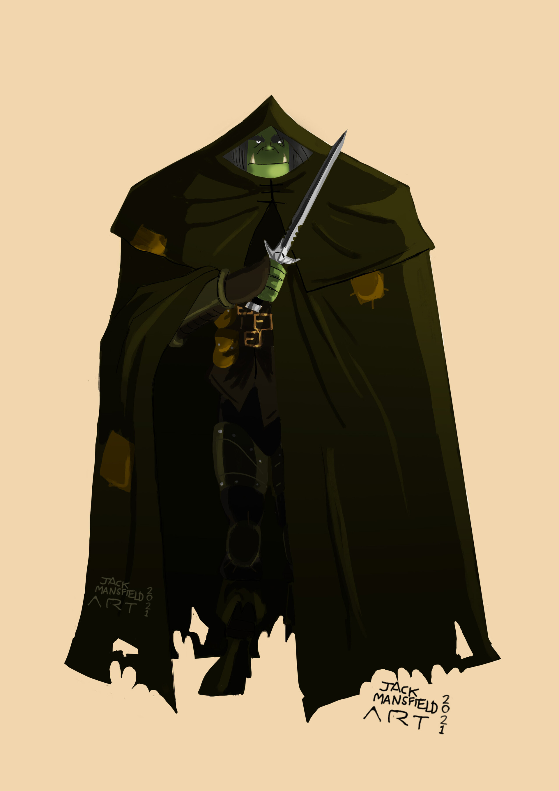Half Orc Rogue