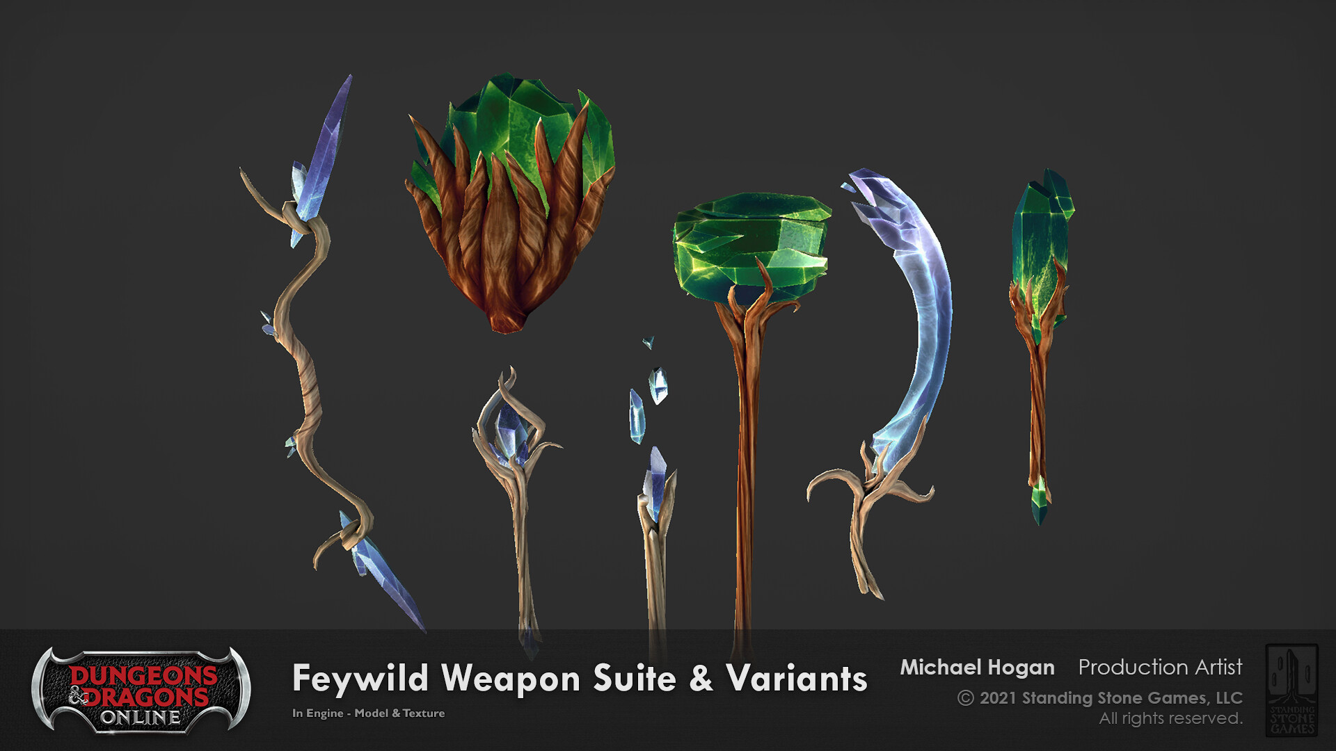 ArtStation - Feywild Weapon Suite