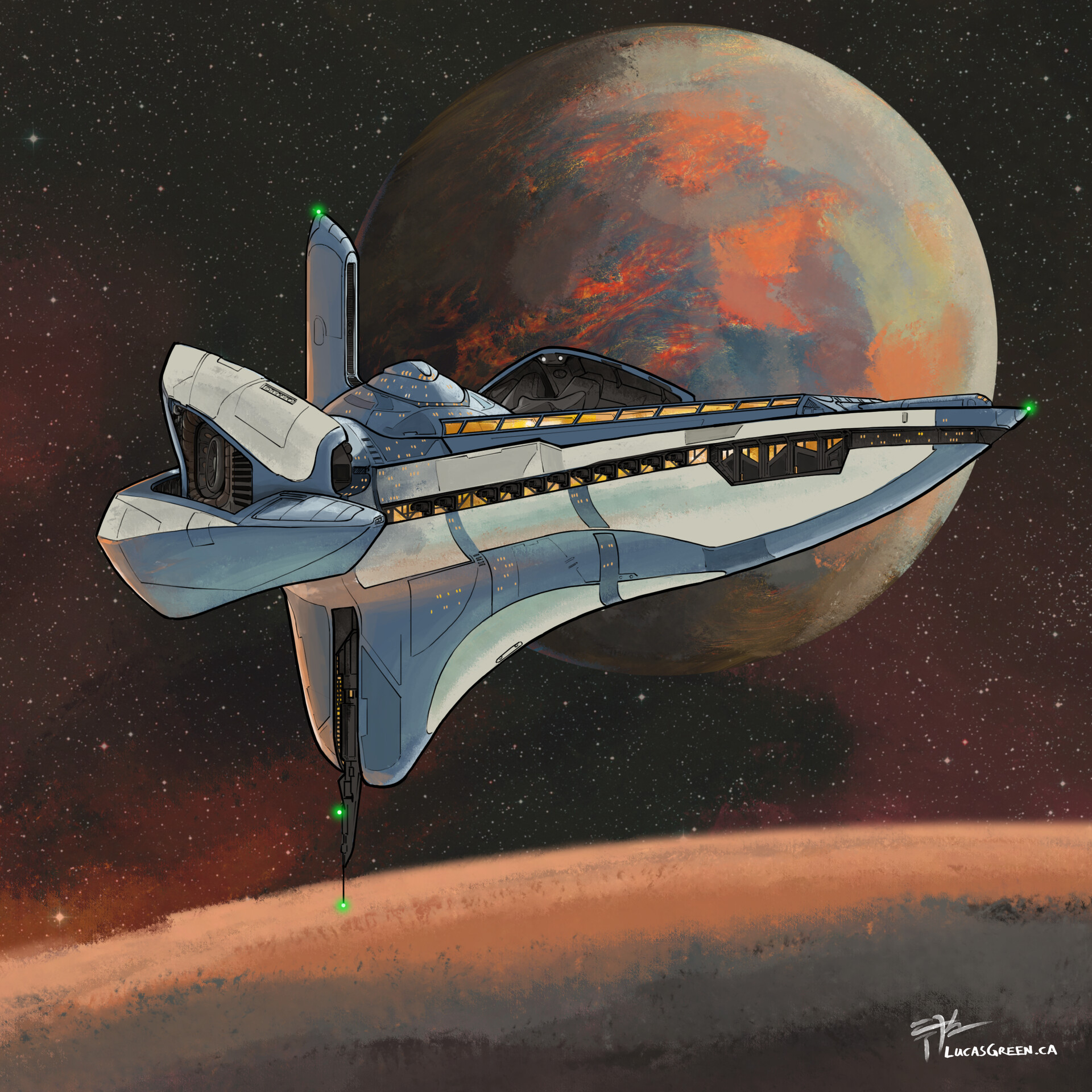 ArtStation - Starship