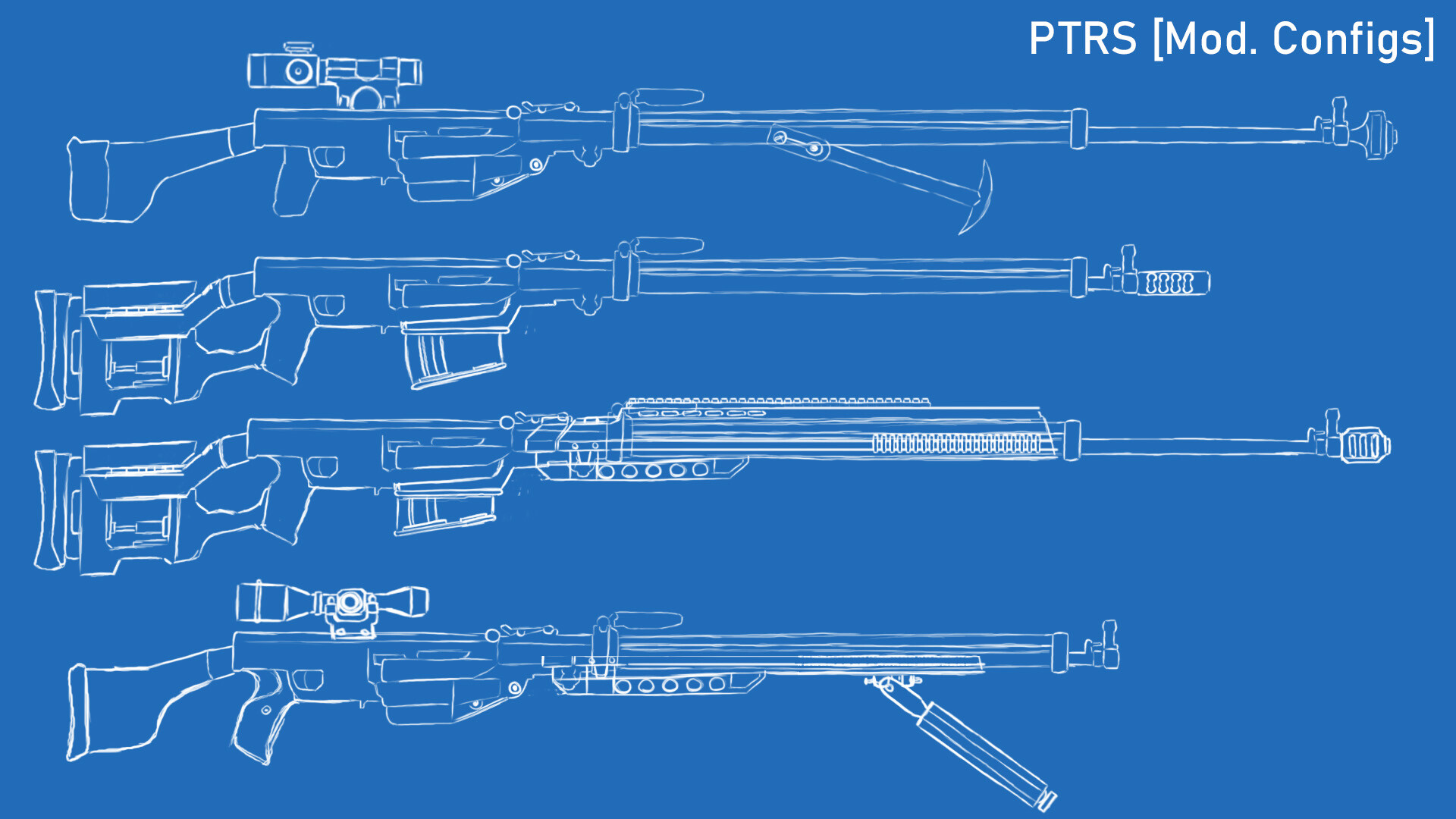 Kael Douglas - Weapons Collection | PTRS-41 AT Rifle