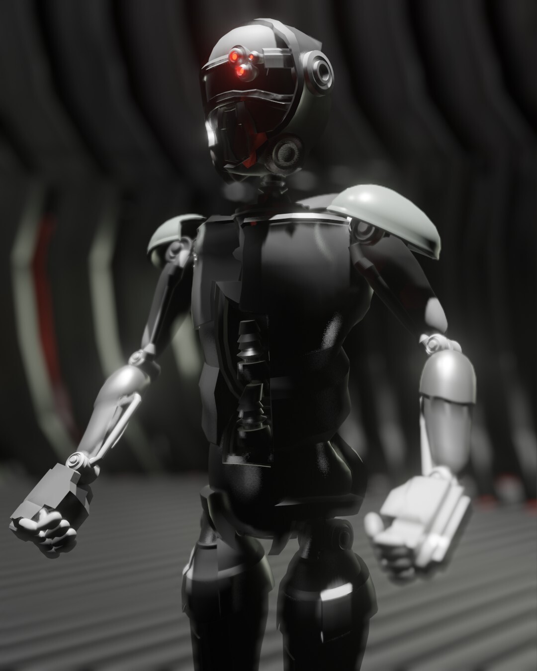 ArtStation - 3D robot model