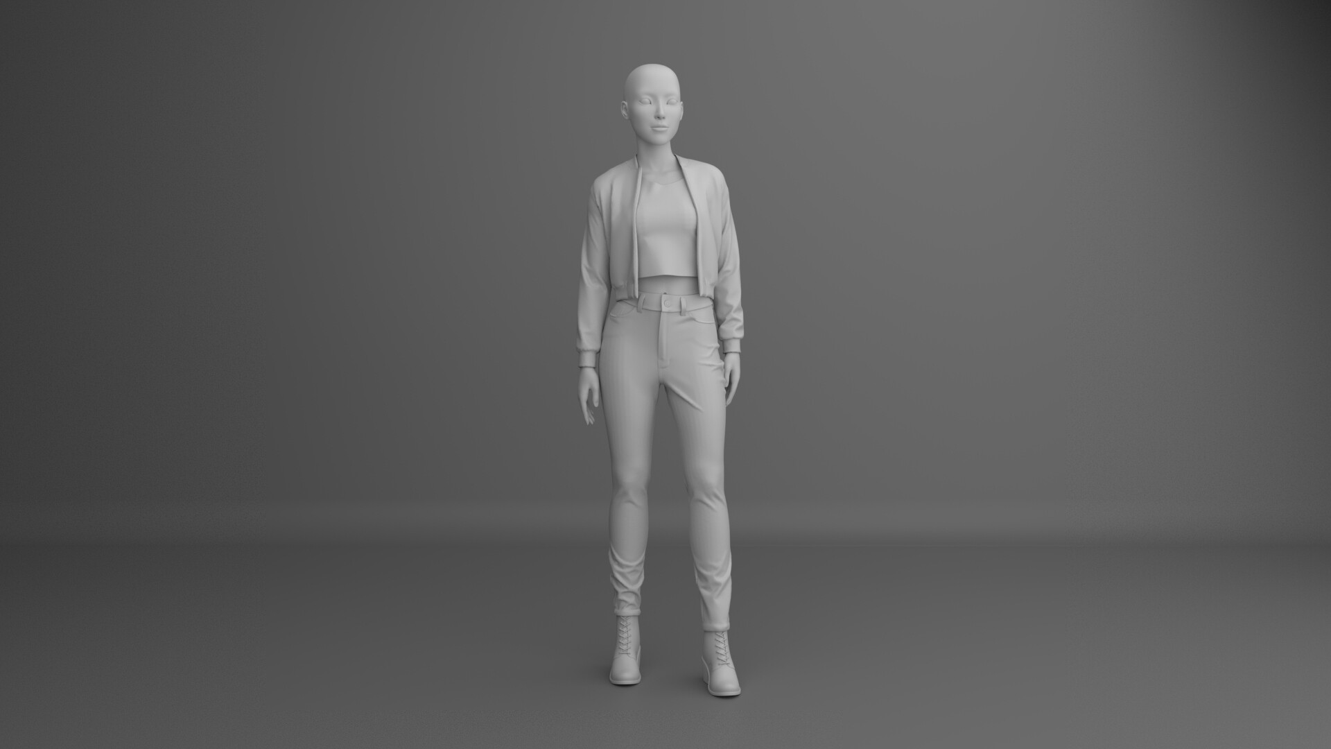 ArtStation - Body sculpt + Marvelous designer Clothing