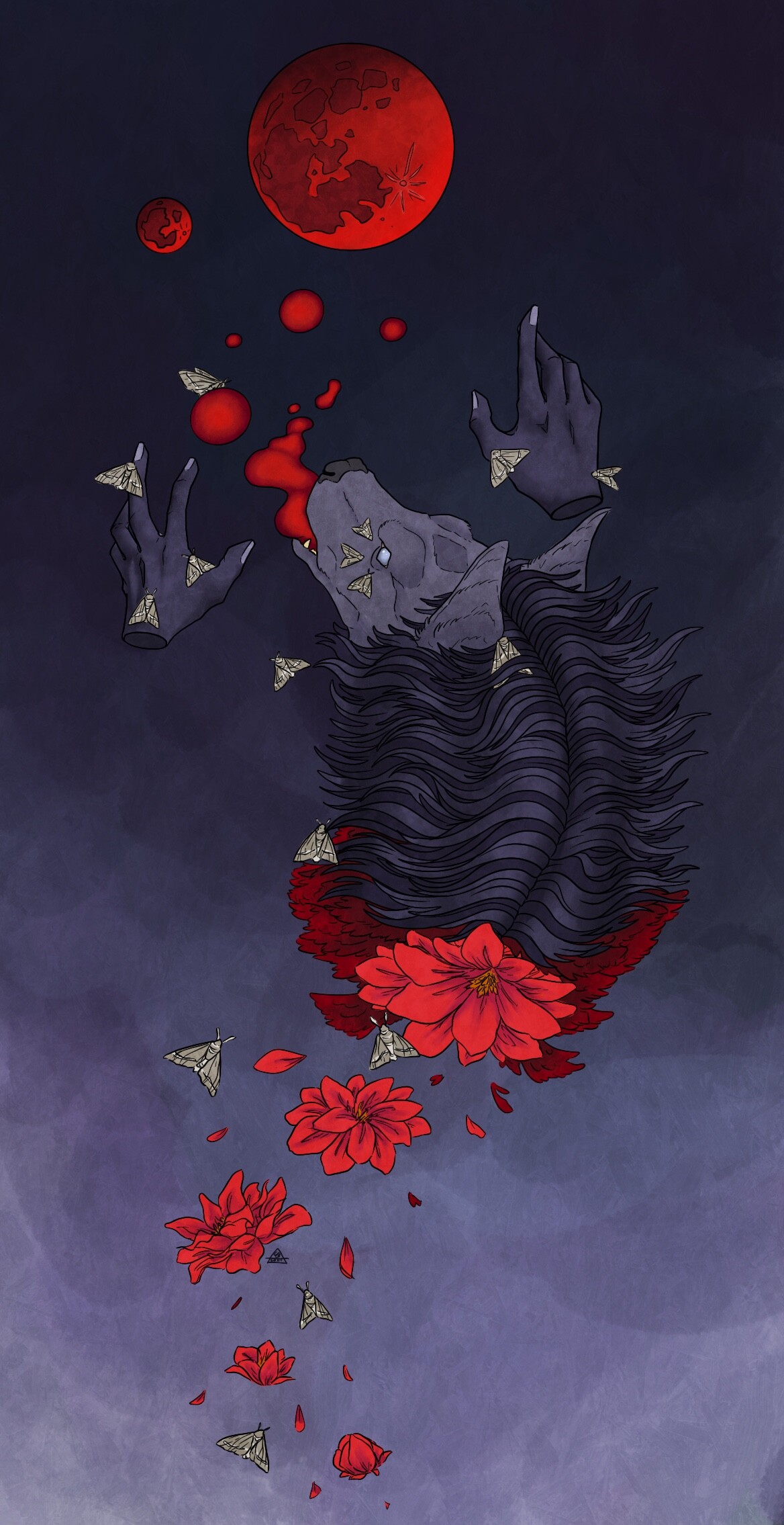 ArtStation - Blood Moon