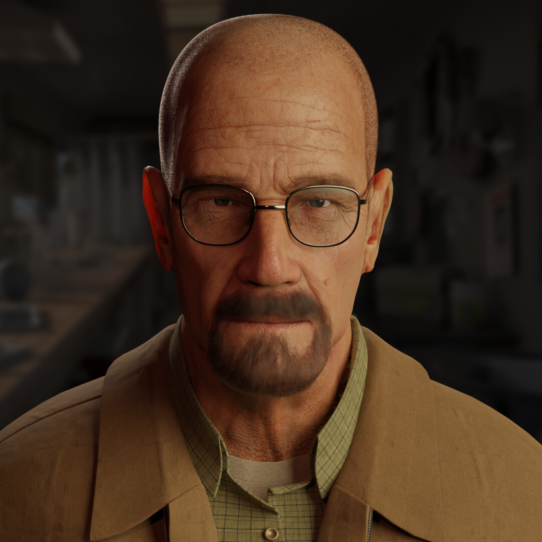 ArtStation - Walter white (Breaking Bad)