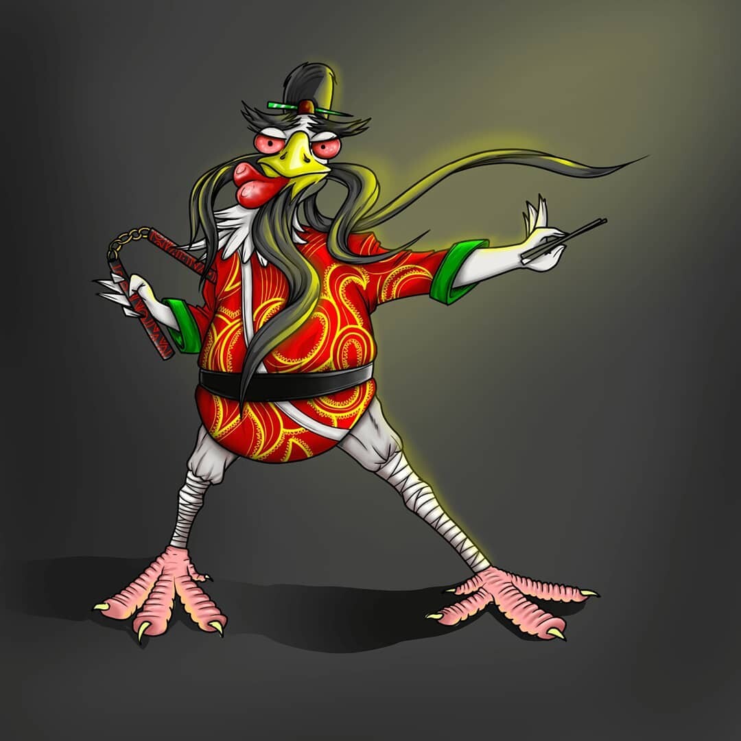 ArtStation - GRAND KUNG-FU CHICKEN
