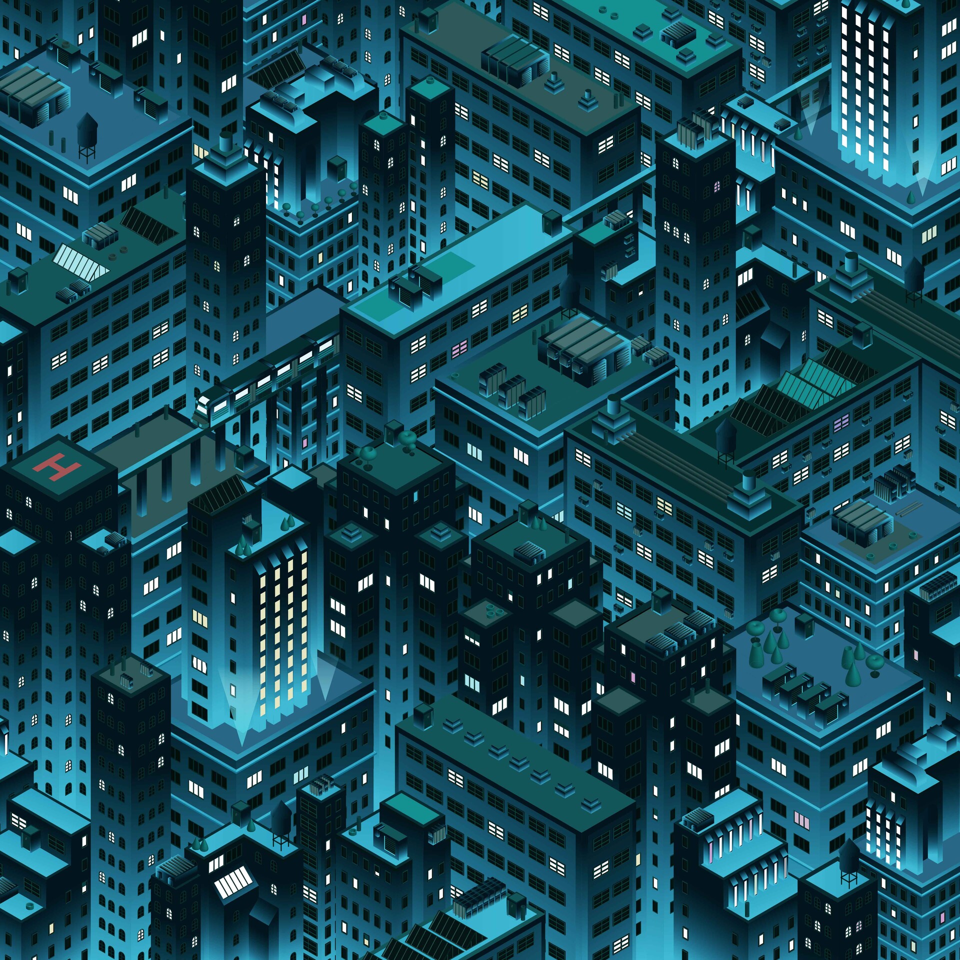 ArtStation - Isometric City