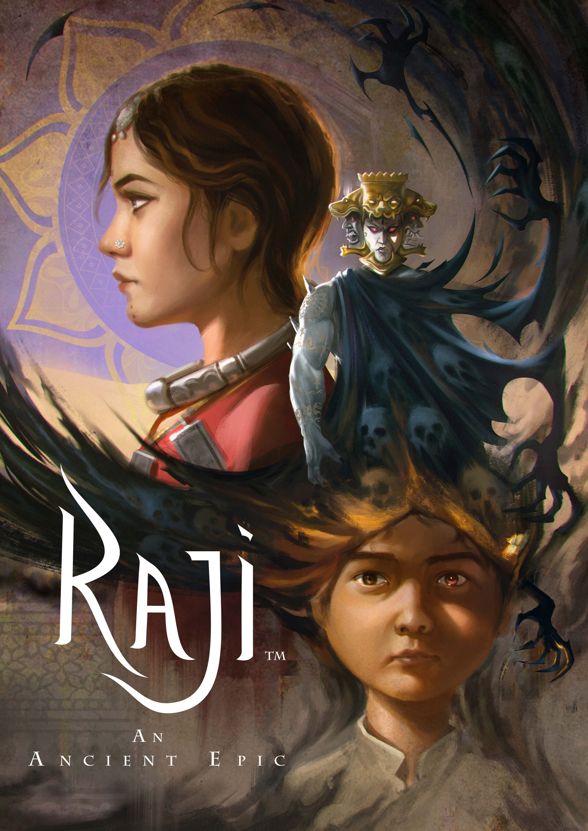 Nodding Heads Games - Concept Art of Raji | Various Illustrations