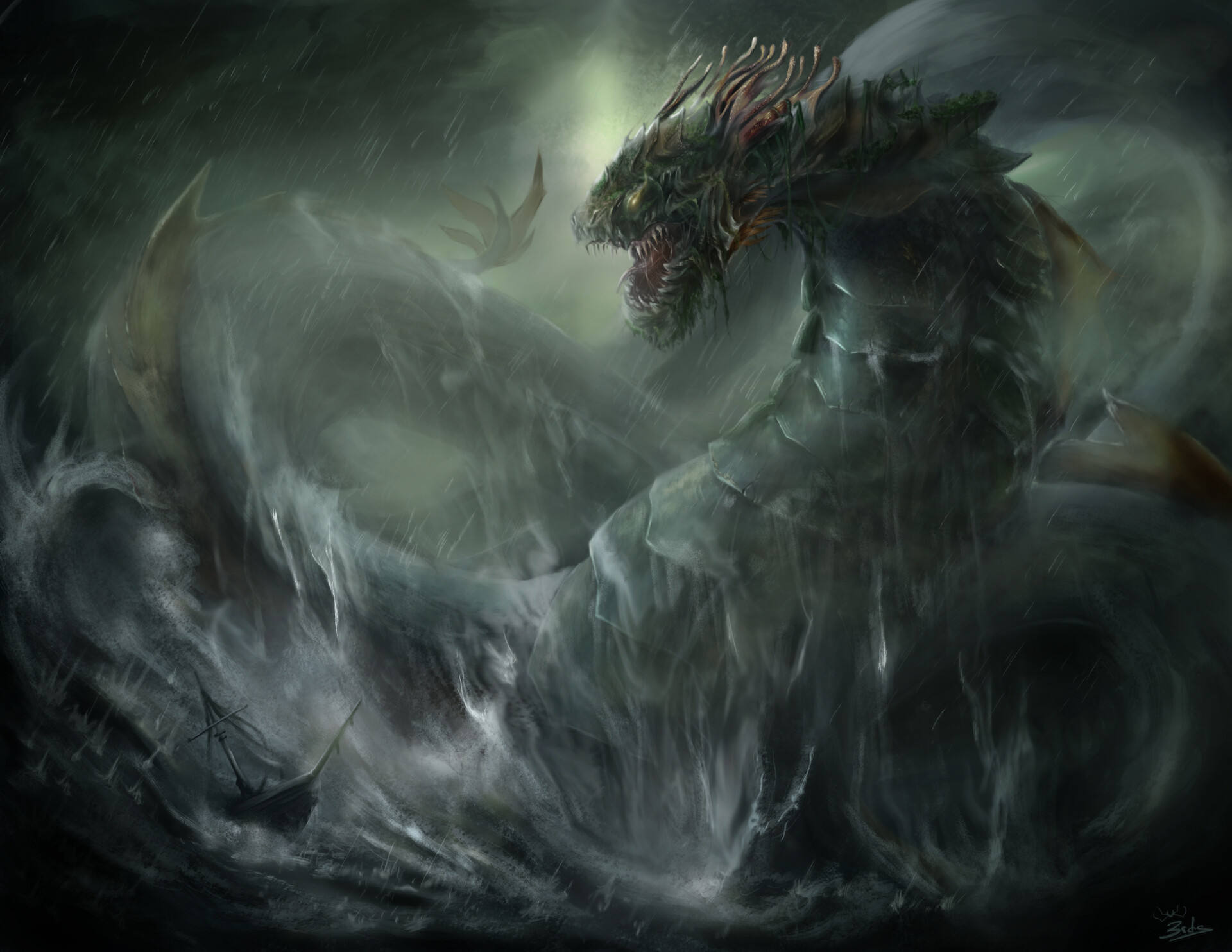 ArtStation - BAKUNAWA