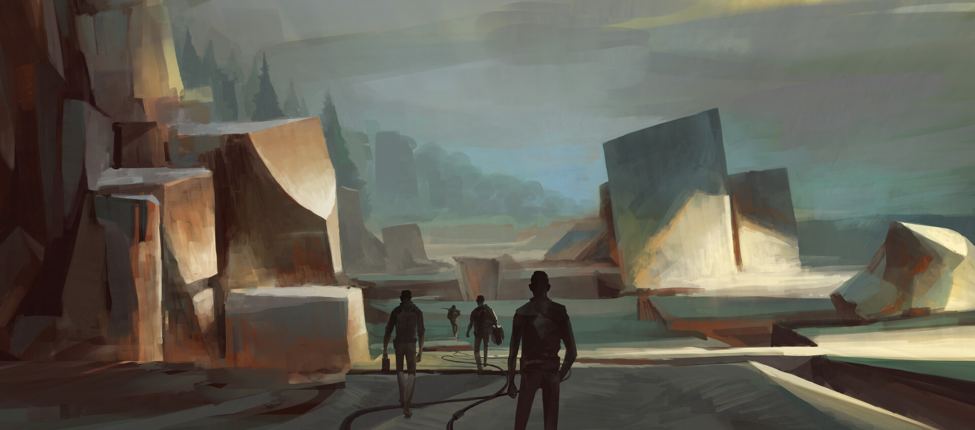 ArtStation - THE FOUNTAINHEAD - Quarry