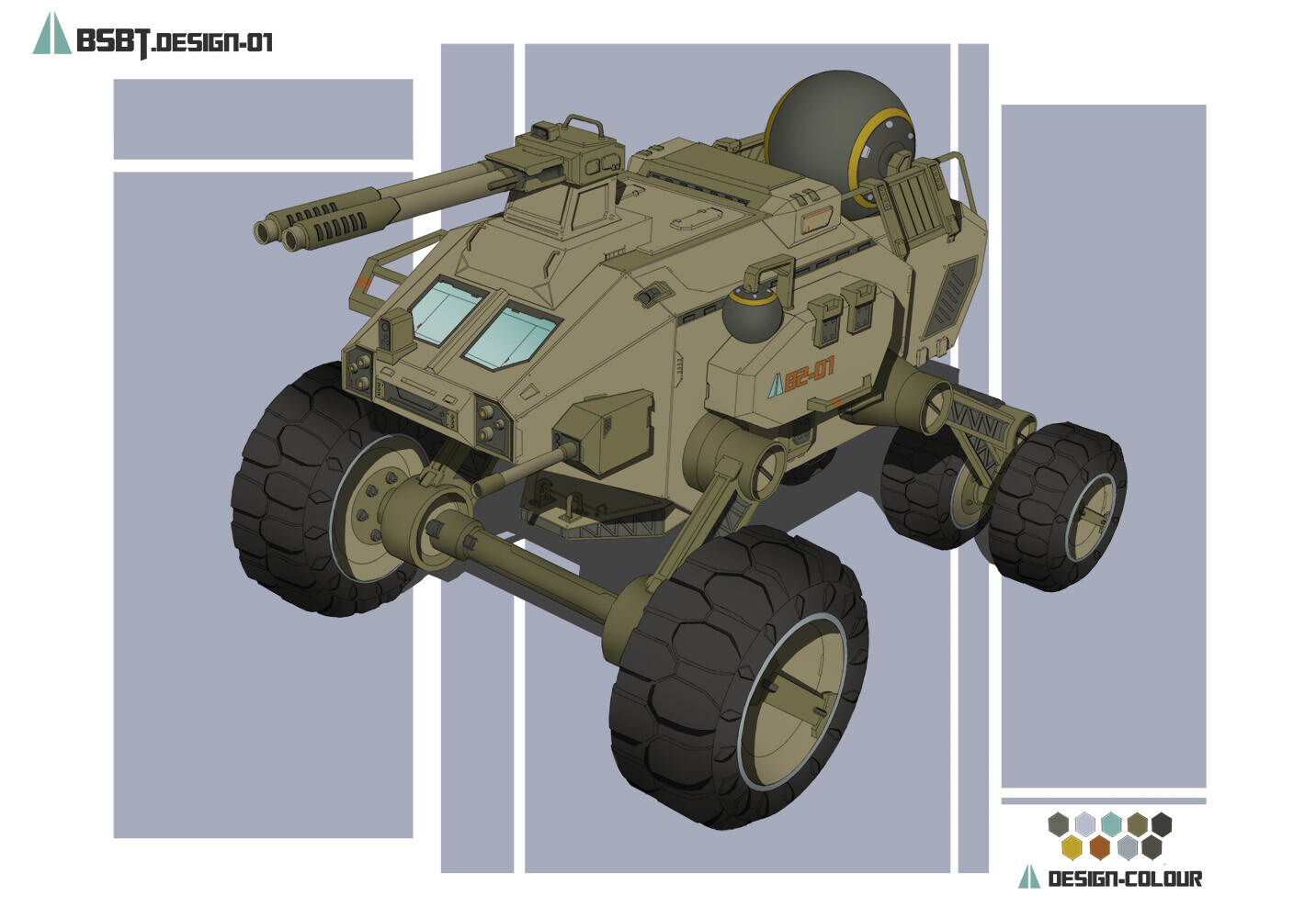 ArtStation - Military combat vehicle