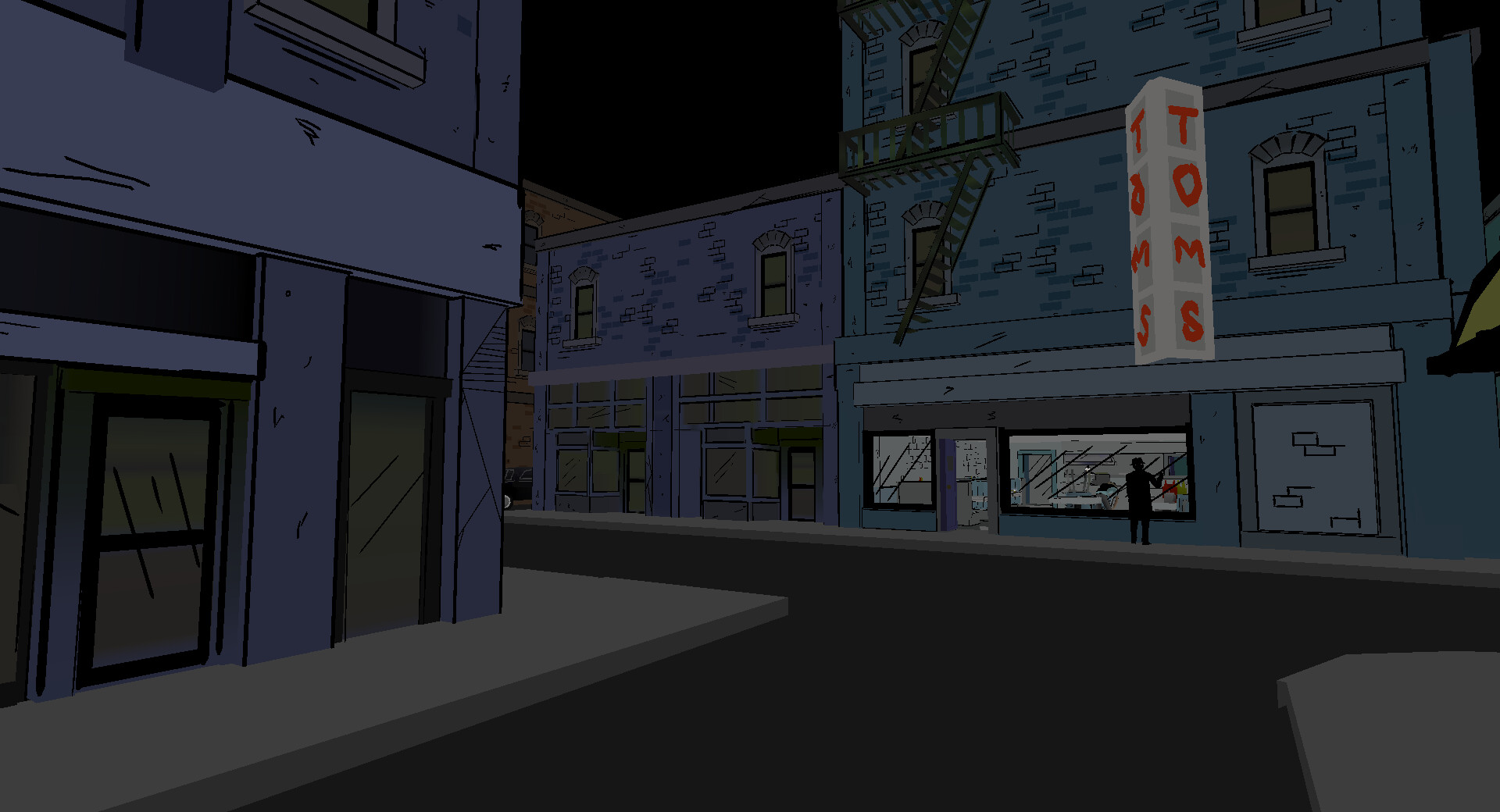 ArtStation - Stylized Noir City