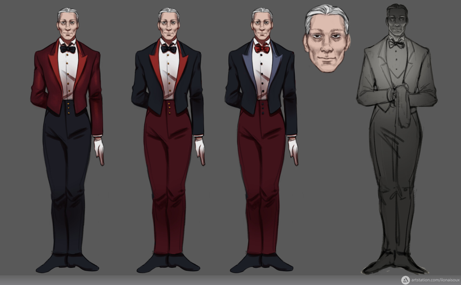 Ilona Isoux - LUCID - Character Concept Art