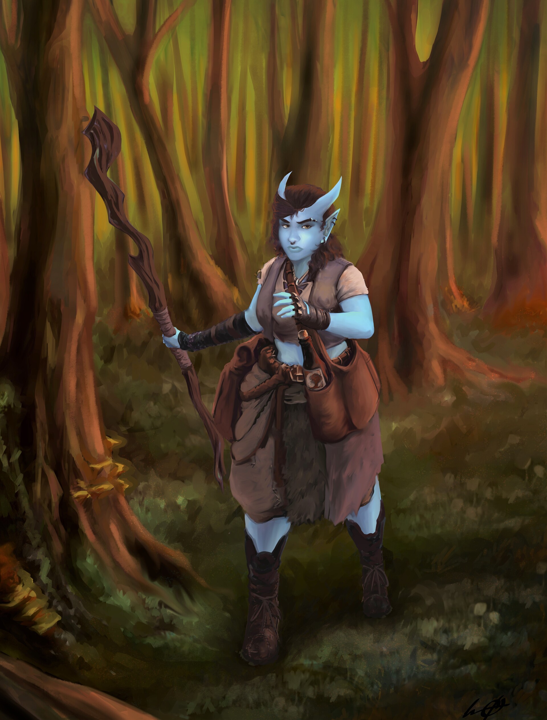 ArtStation - Deep in the Forest