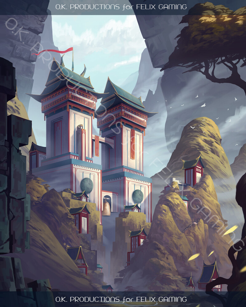 ArtStation - Backgrounds/Locations for Slot Games