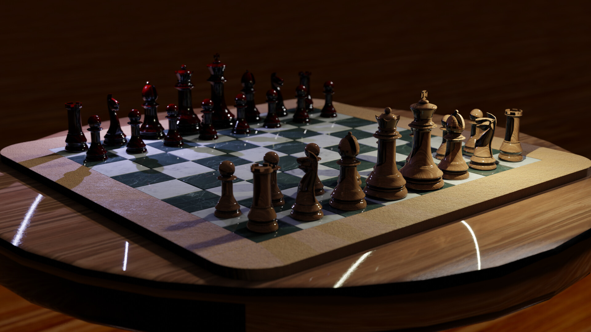 ArtStation - Chess Set