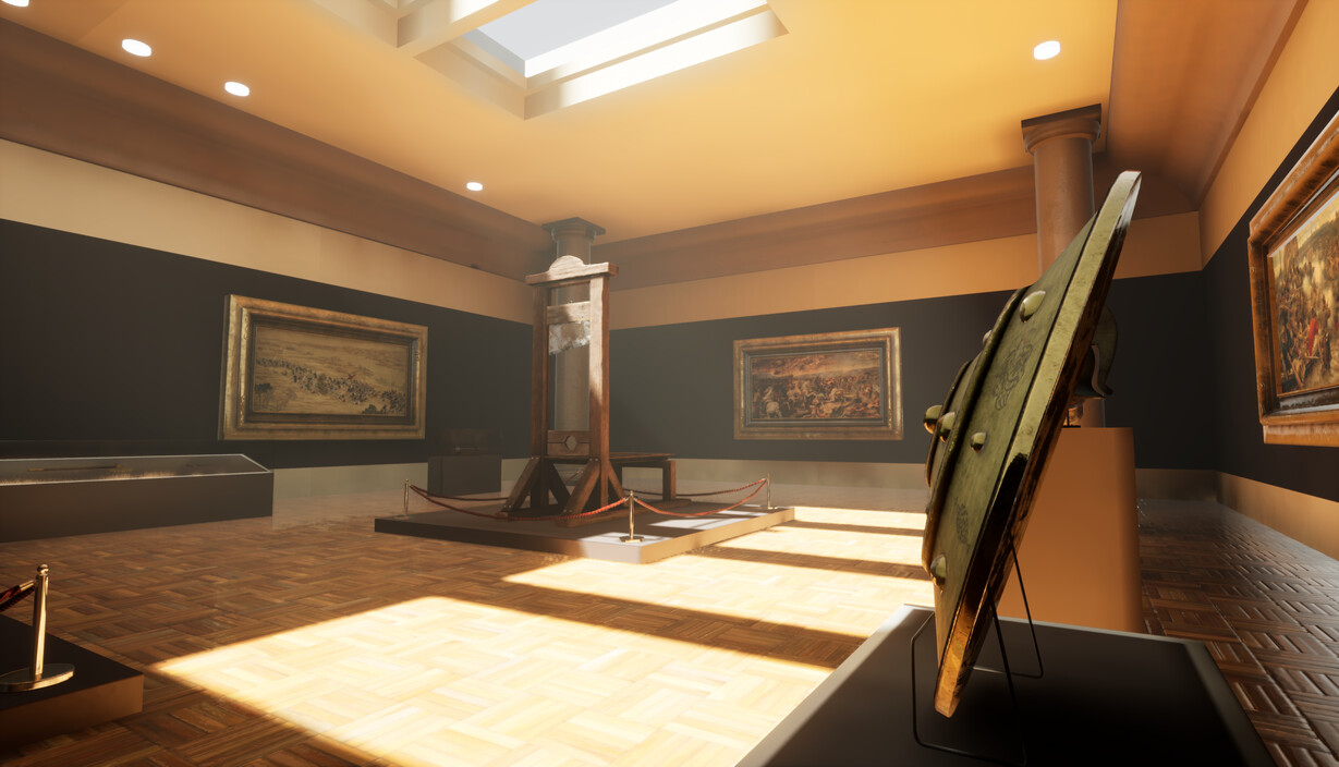 ArtStation - Armoury Museum in Unreal Engine - Part 1