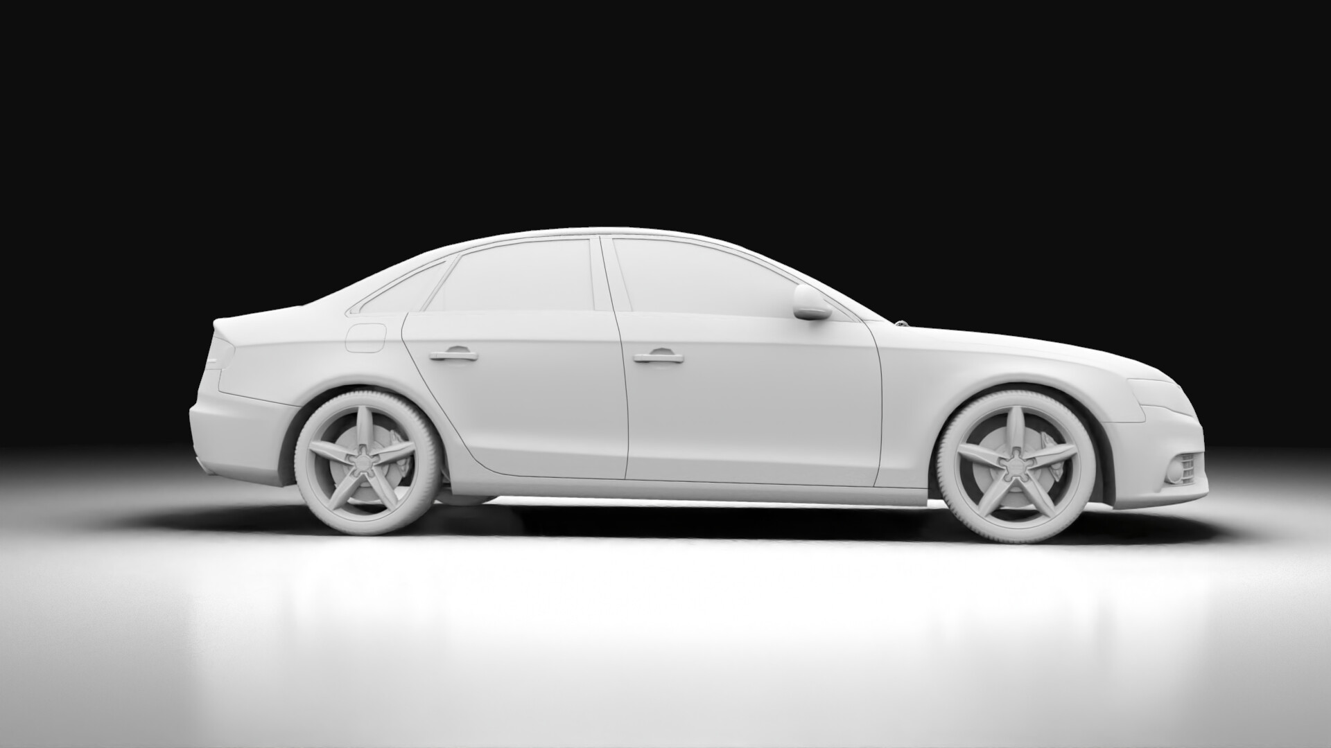 Sanjeet Yadav - Audi A4 3d model