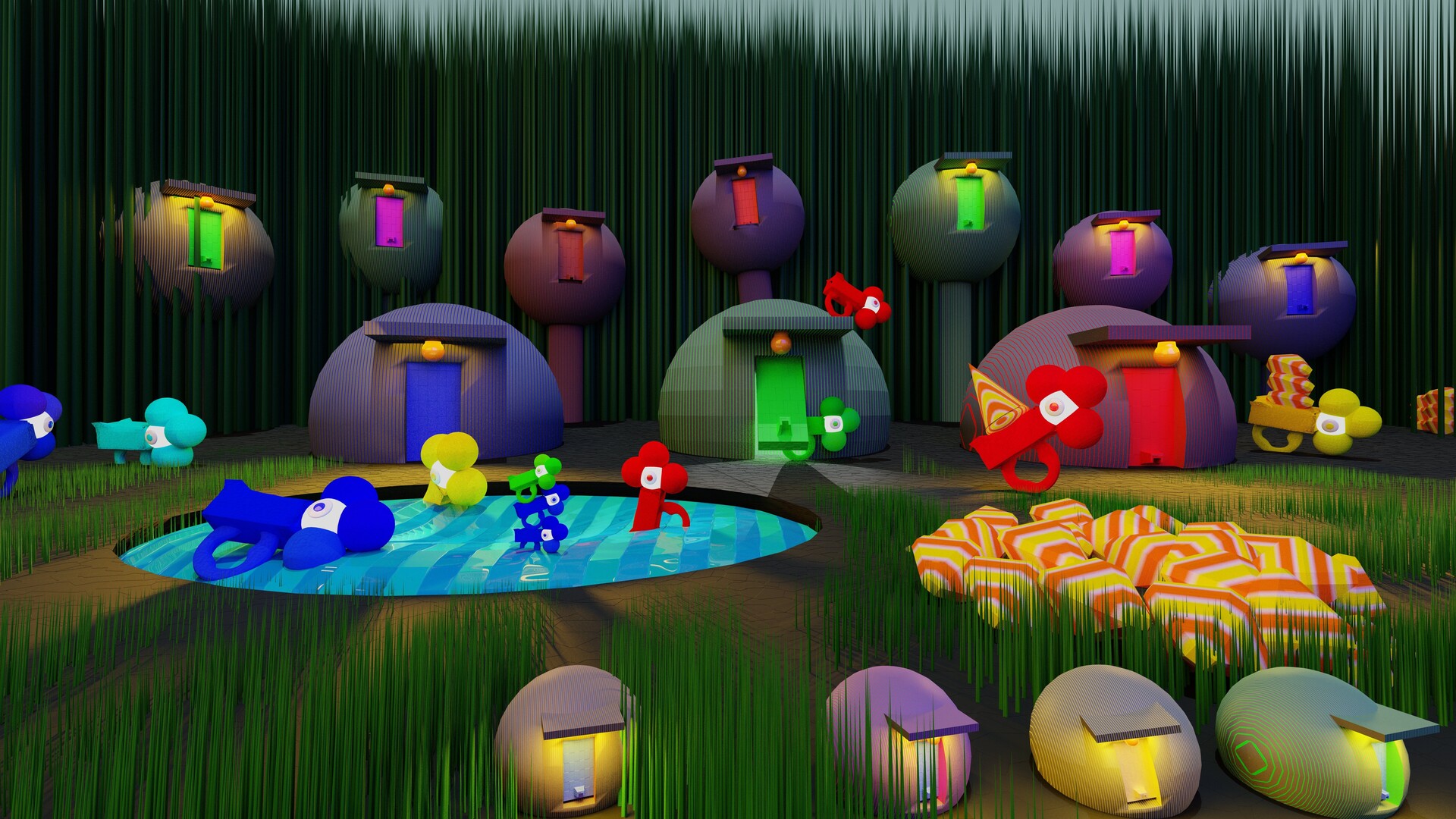 ArtStation - Creatures and The Candy Corn