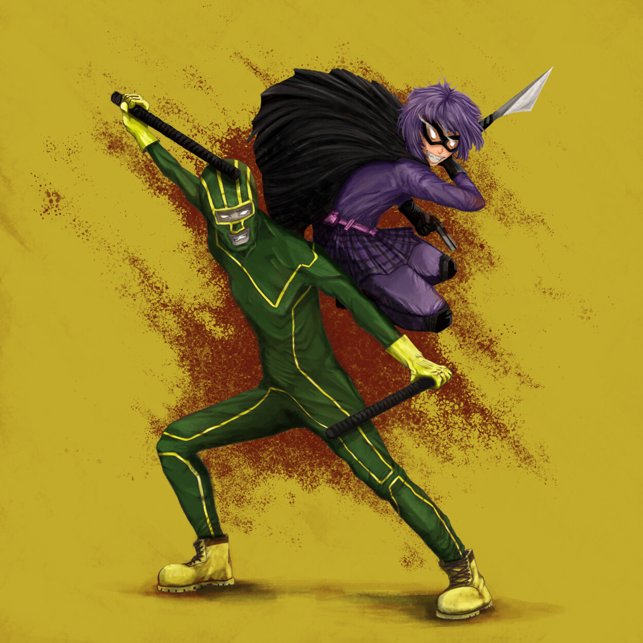 ArtStation - kick ass
