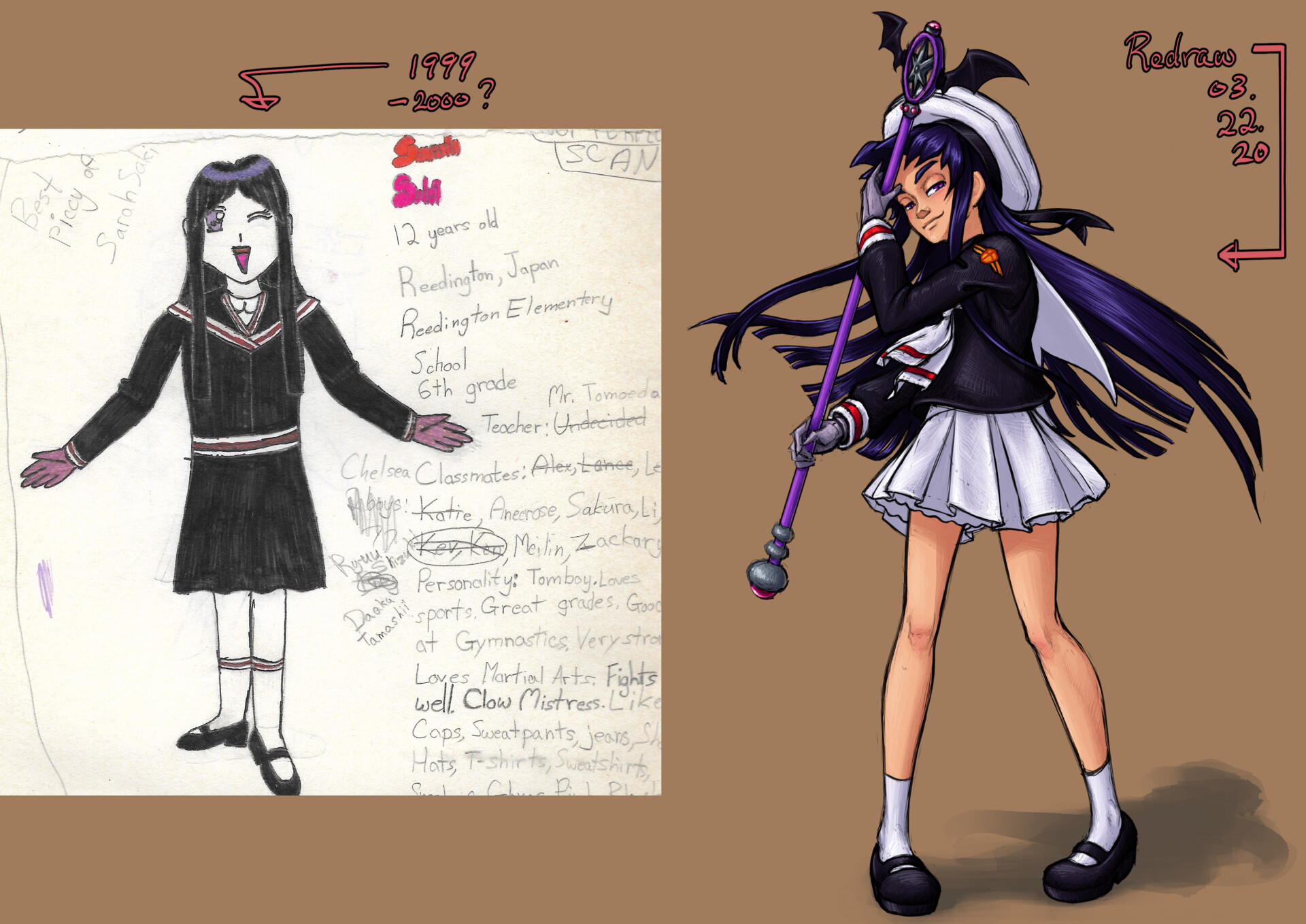 ArtStation - [Redraw] Sarah Saki