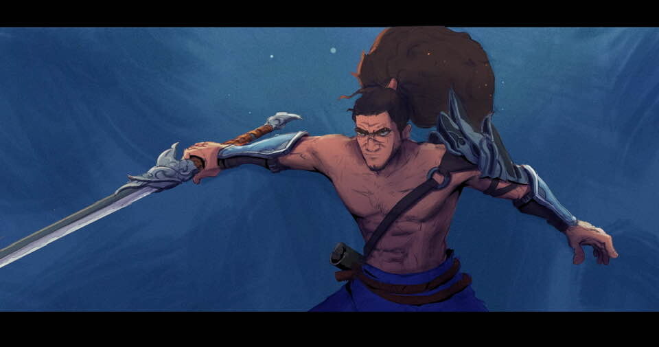 ArtStation - Yasuo fanart