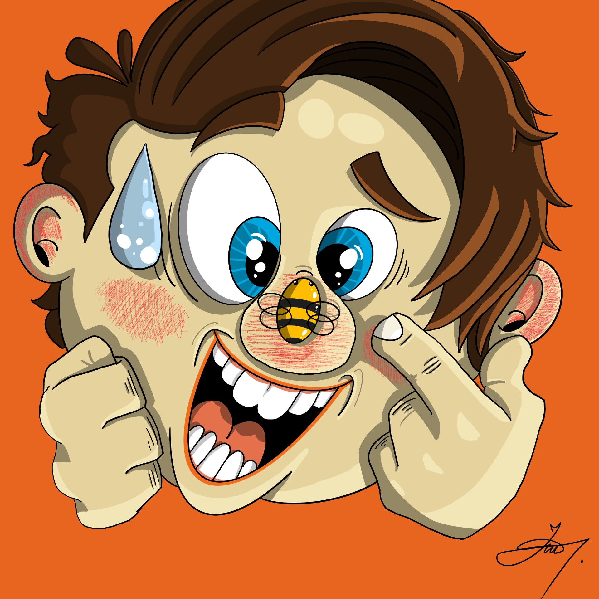 ArtStation - Happy bee