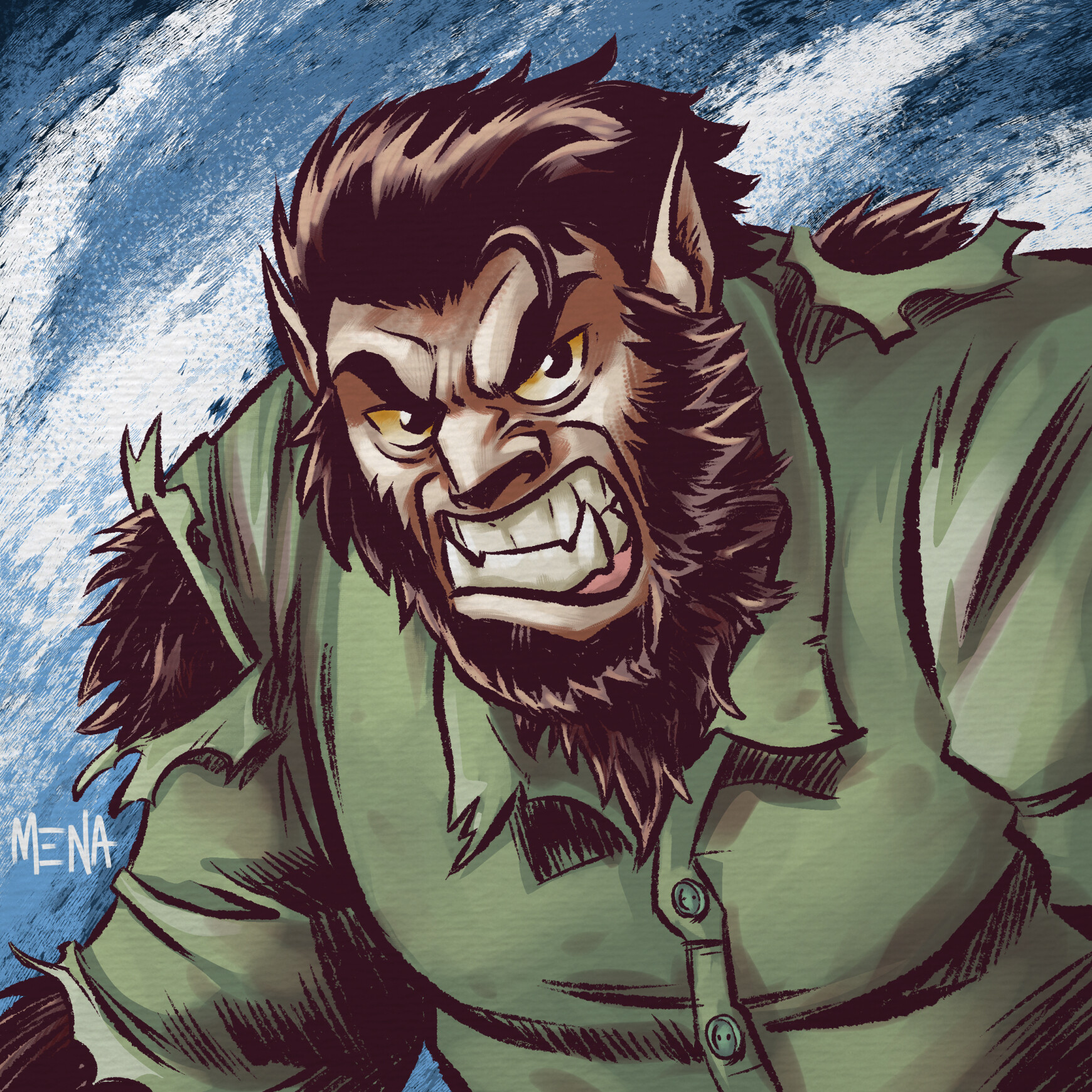 ArtStation - Another Wolfman