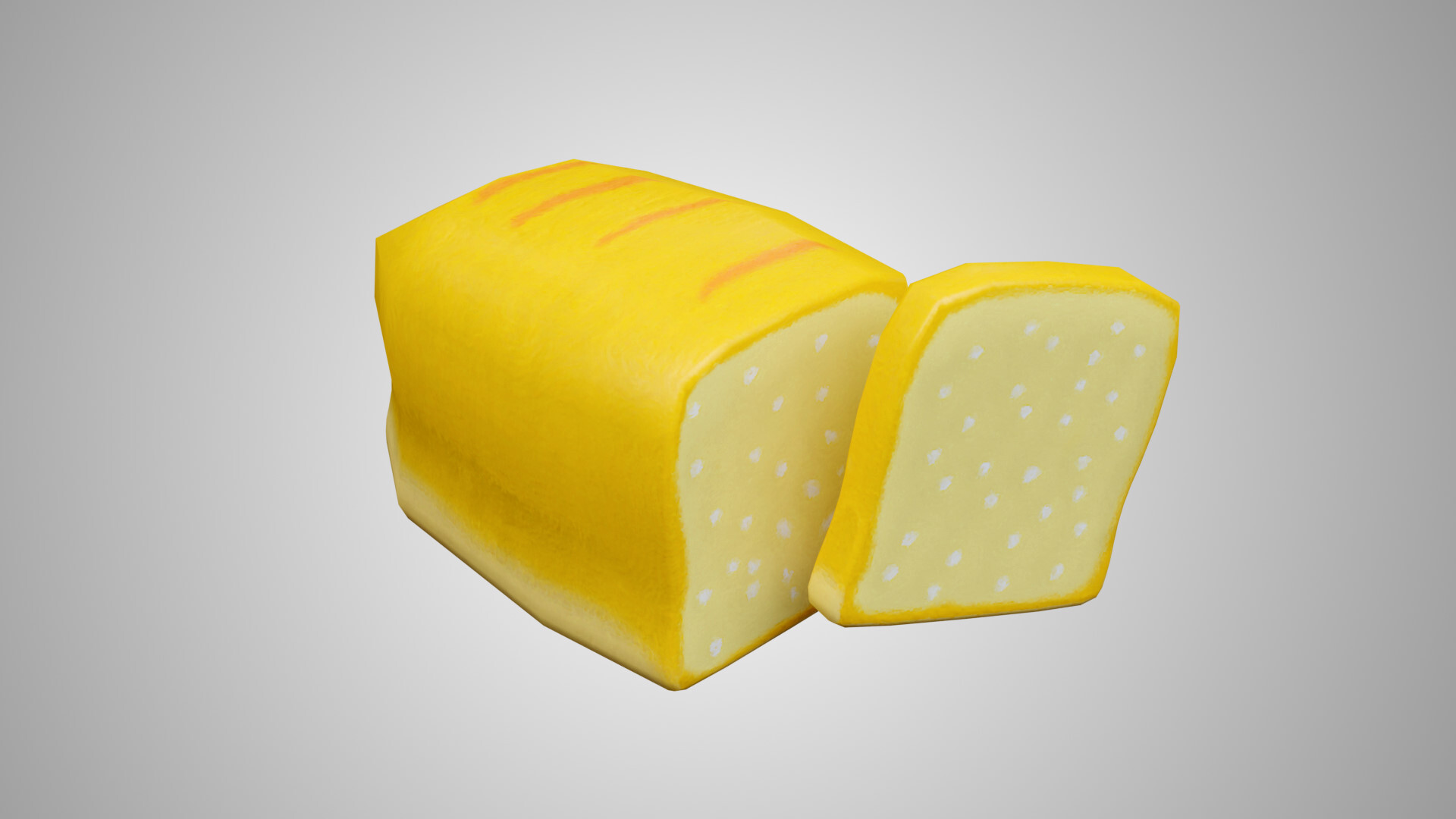 ArtStation - Stylized Bread