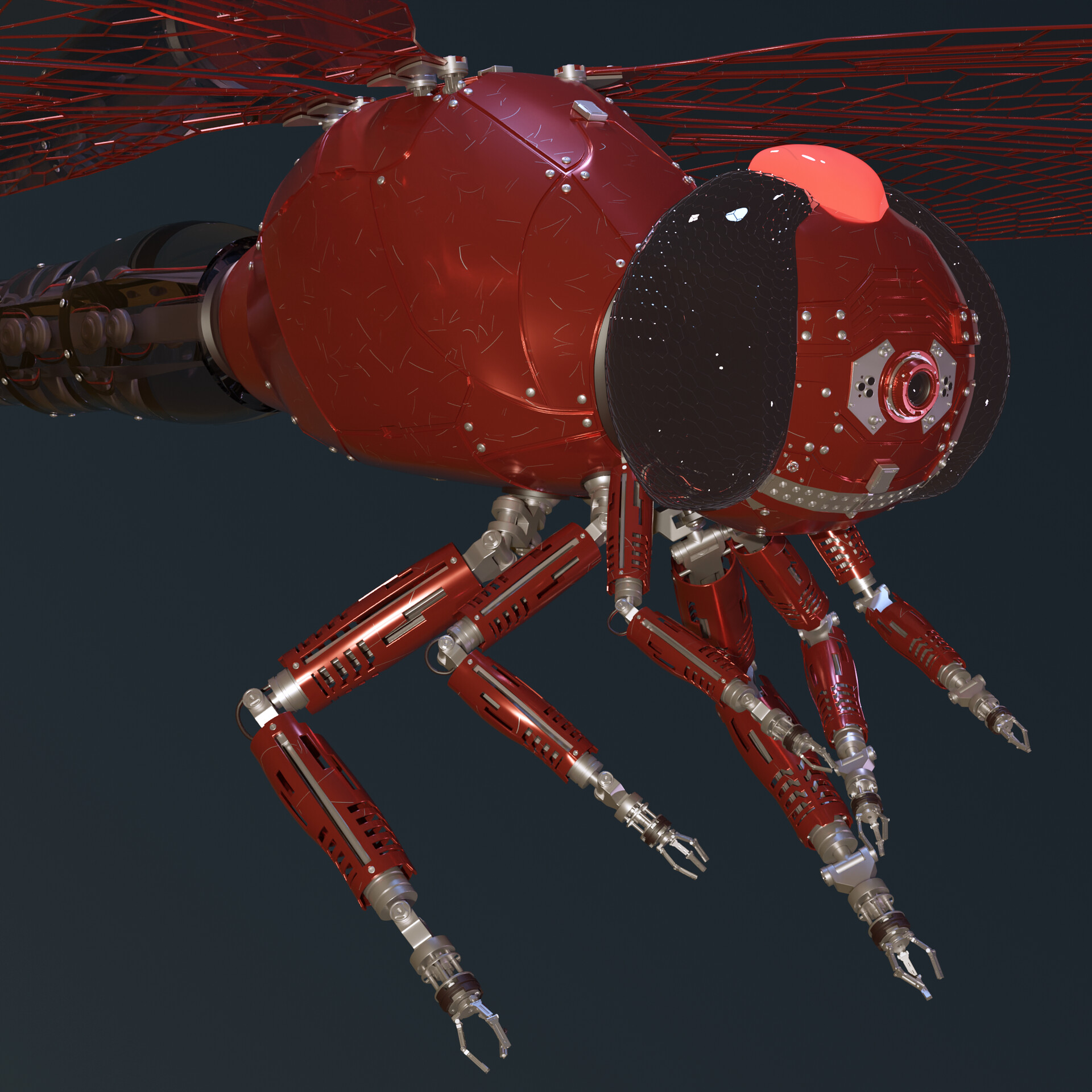 ArtStation - DragonFly Robot