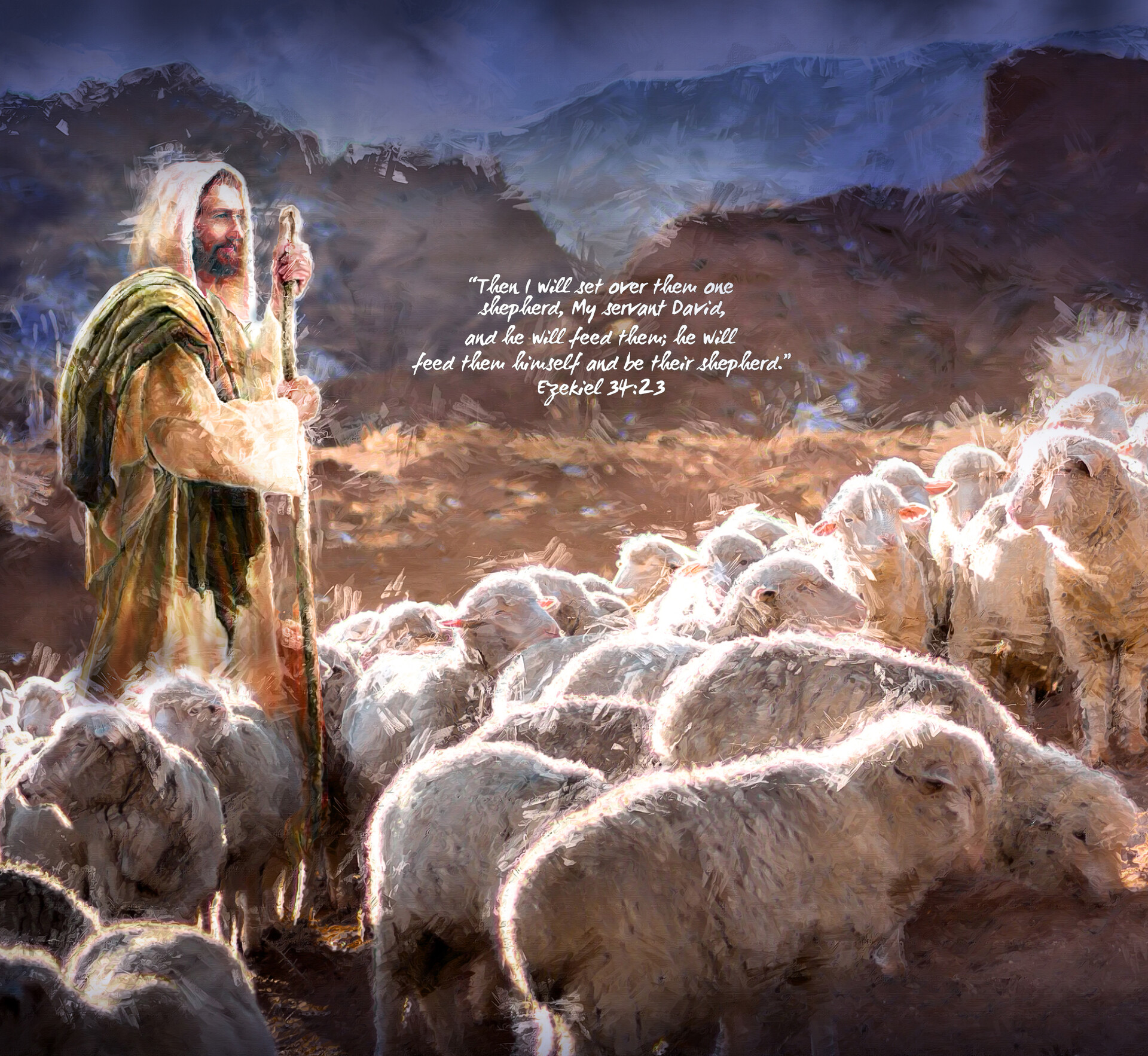 ArtStation - Our Good Shepherd